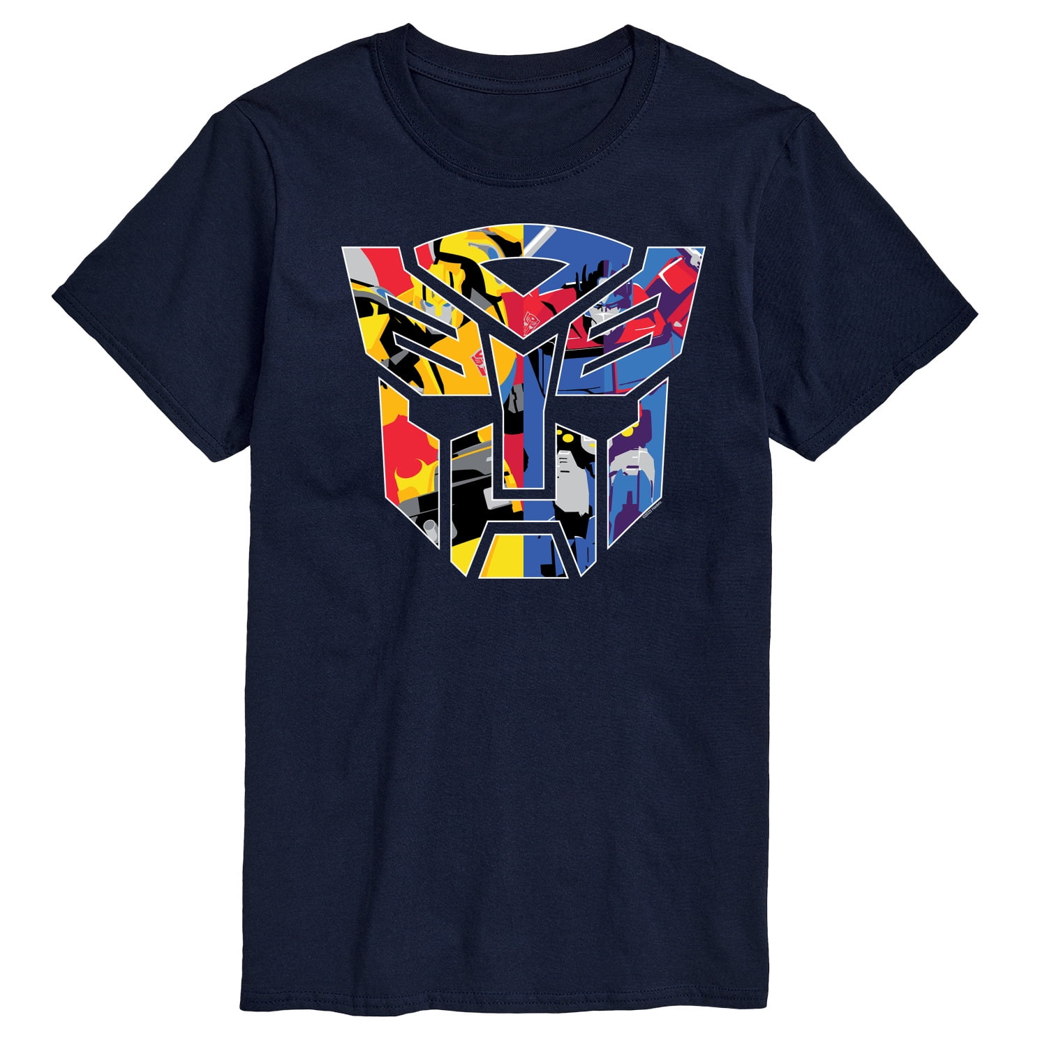 Transformers - Color Block Logo - Adult Short Sleeve Tee - Walmart.com