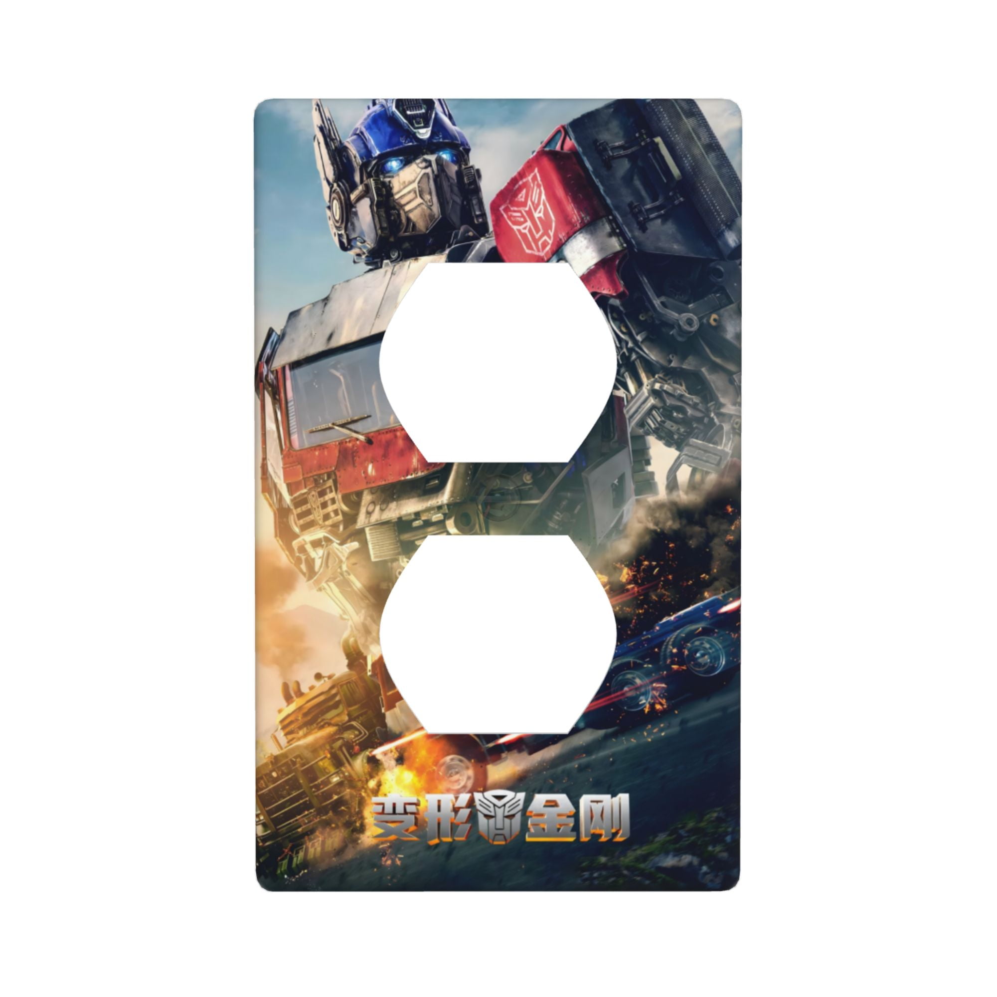 Transformers Comics Creative Inspired Double-Sided Socket Decorative ...