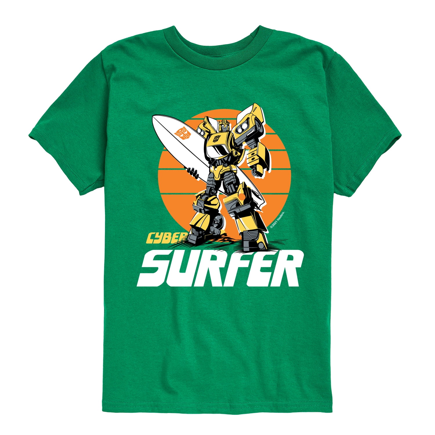 Transformers - Cyber Surfer - Kids Toddler And Youth Short Sleeve T ...