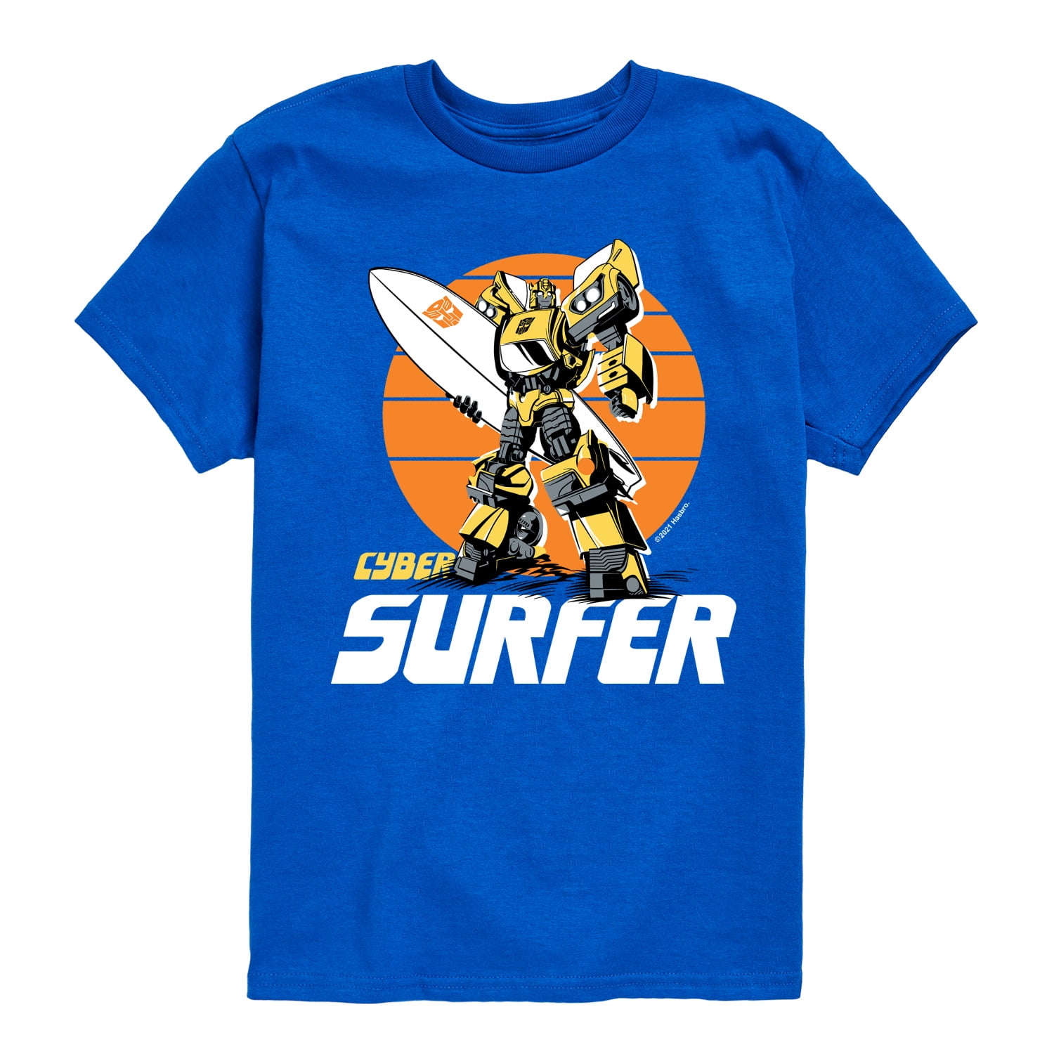 Transformers - Cyber Surfer - Kids Toddler And Youth Short Sleeve T ...