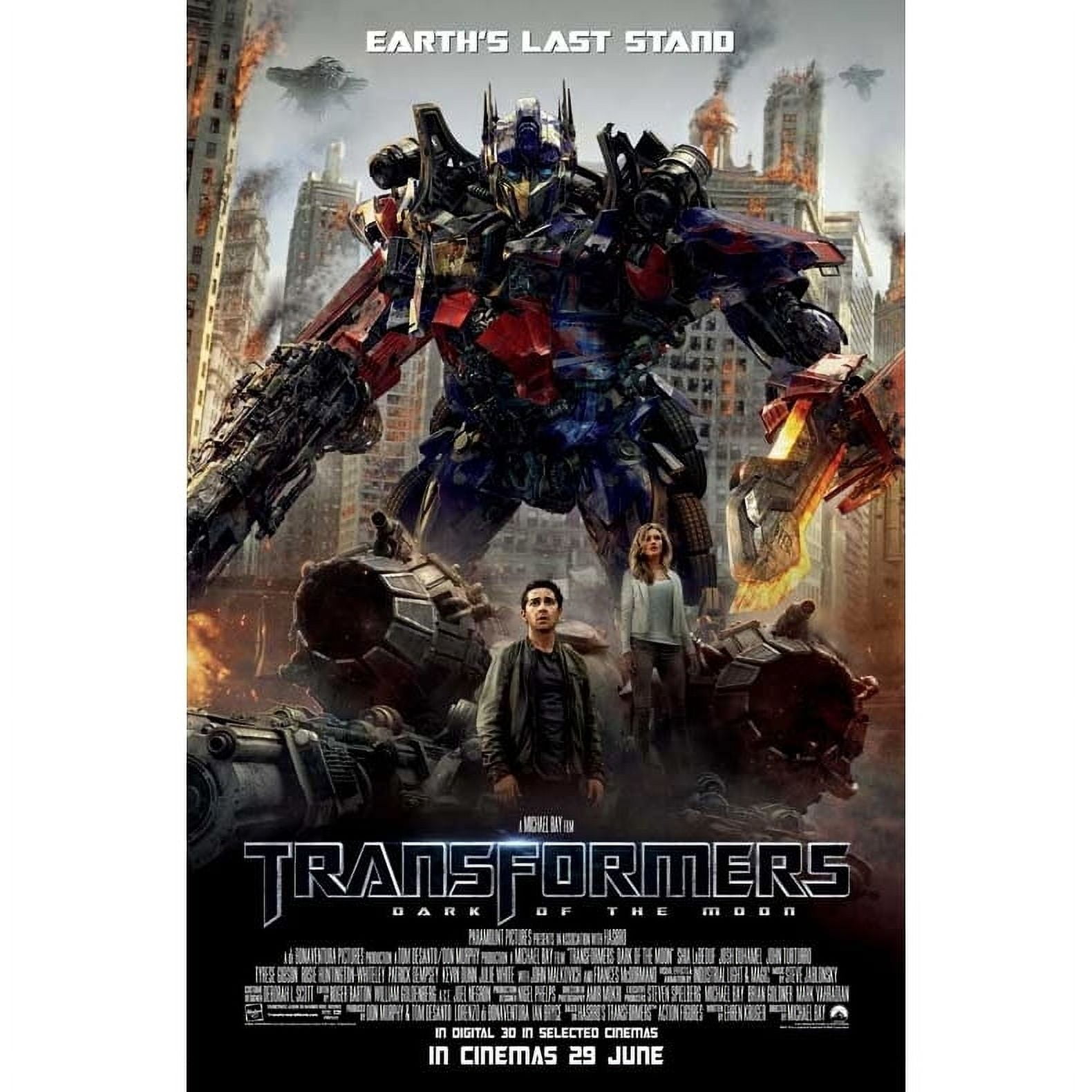 Transformers dark of the moon movie store