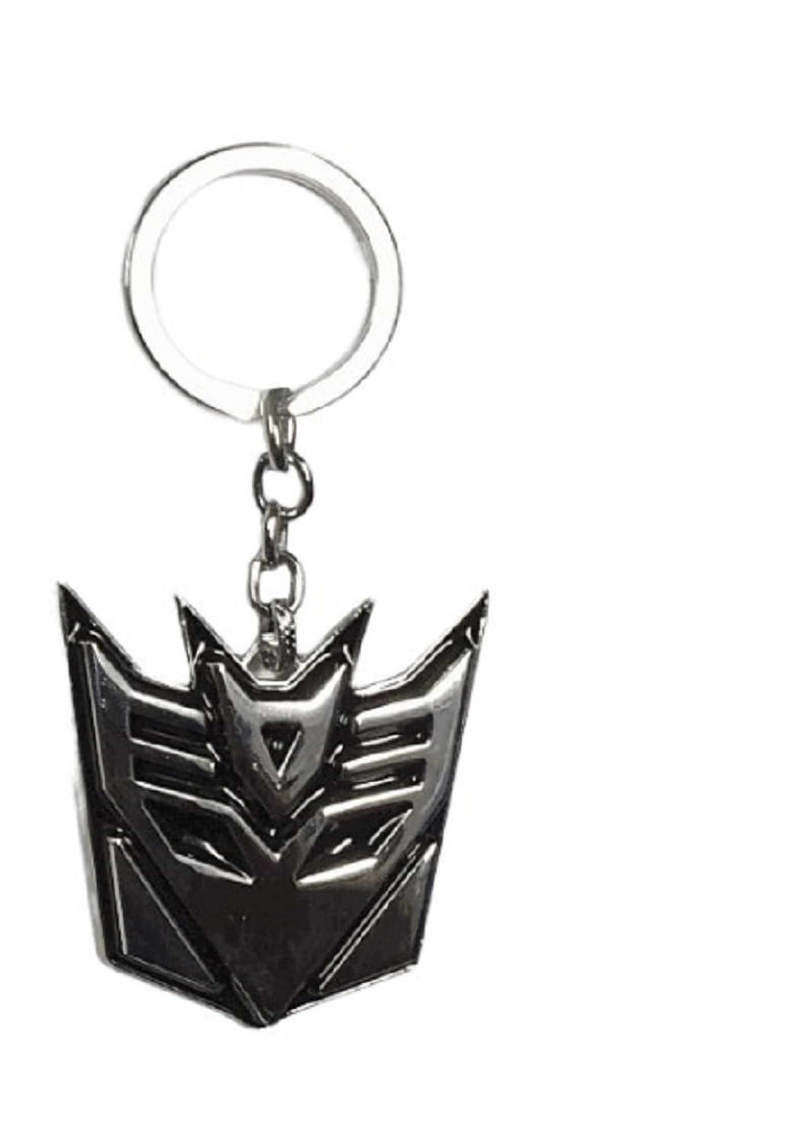 Transformers Decepticon Chrome Emblem Keychain Keyring - Walmart.com