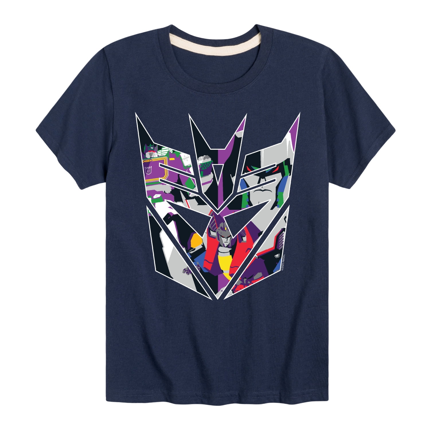 Transformers - Decepticon Crop Logo - Kids Toddler And Youth Short ...