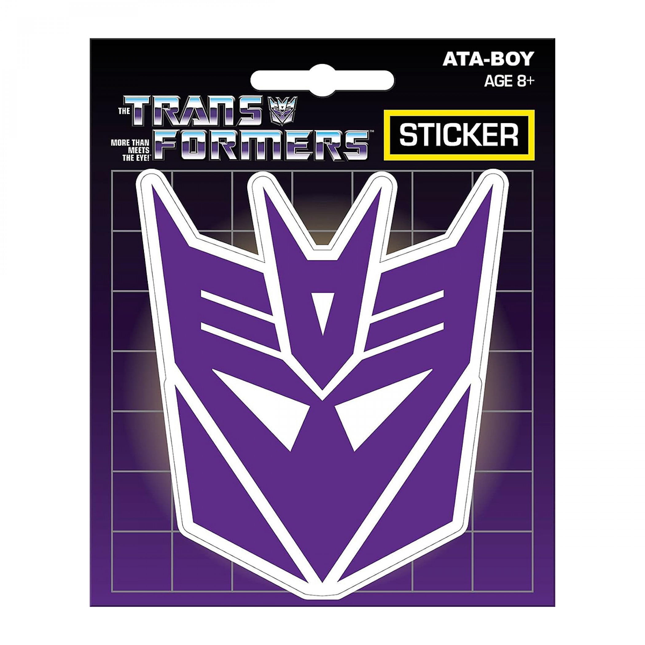 Transformers Decepticon Sticker - Walmart.com