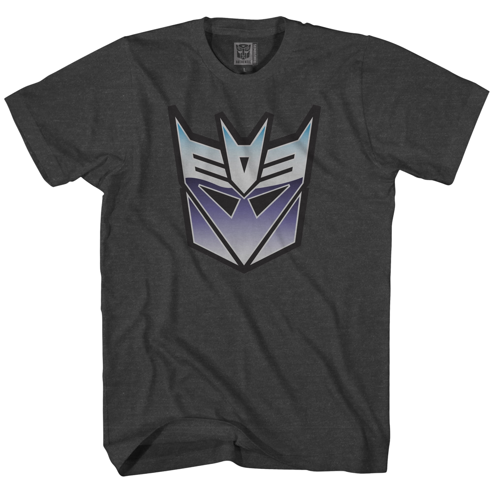 Transformers Decepticons Distressed Symbol Officially Licensed Adult T ...