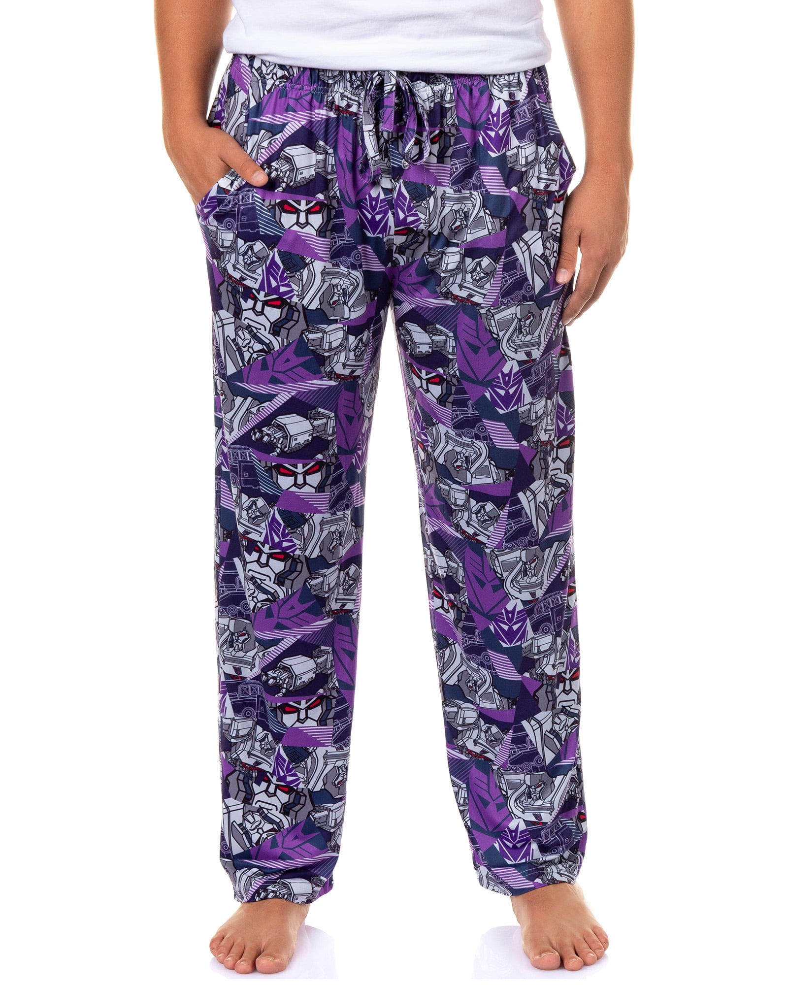 Transformers Decepticons Pajamas Men's Megatron Adult Lounge Sleep PJ ...
