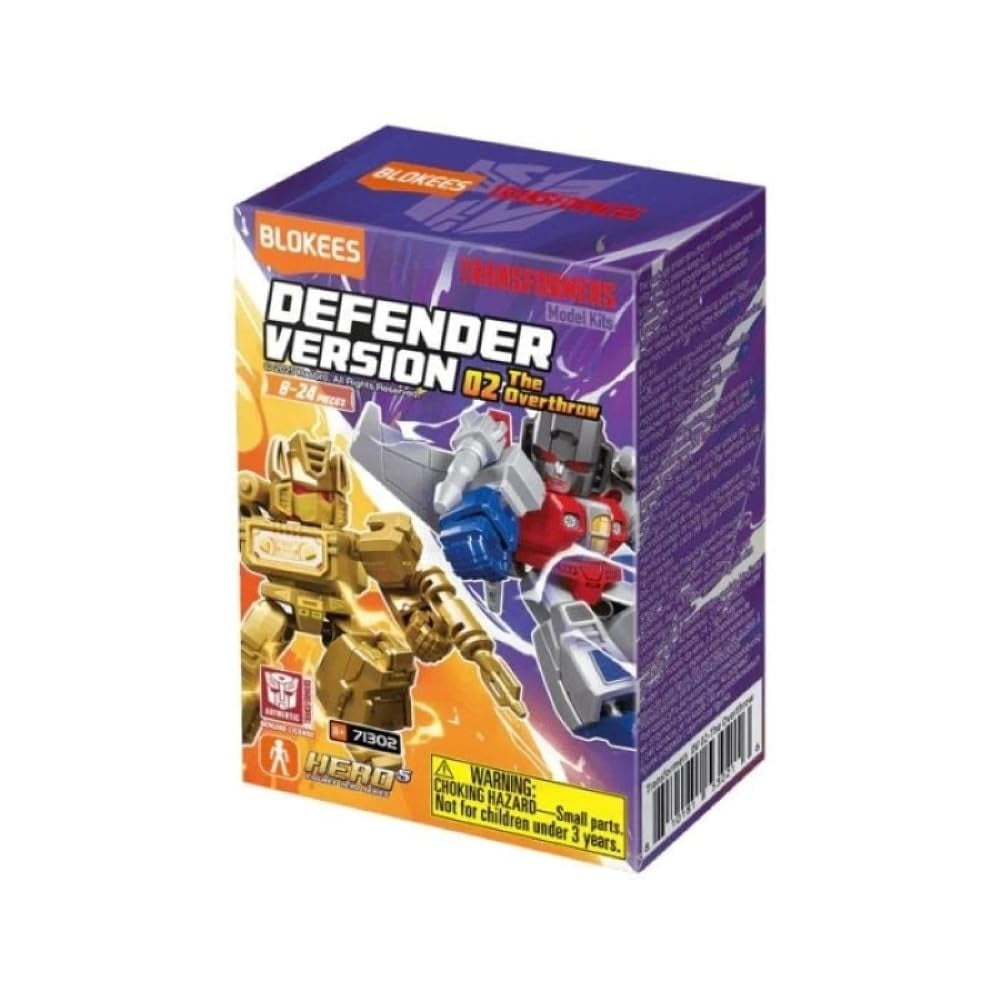 Transformers Defender Version 02: The Overthrow Blokees Figure (RANDOM ...