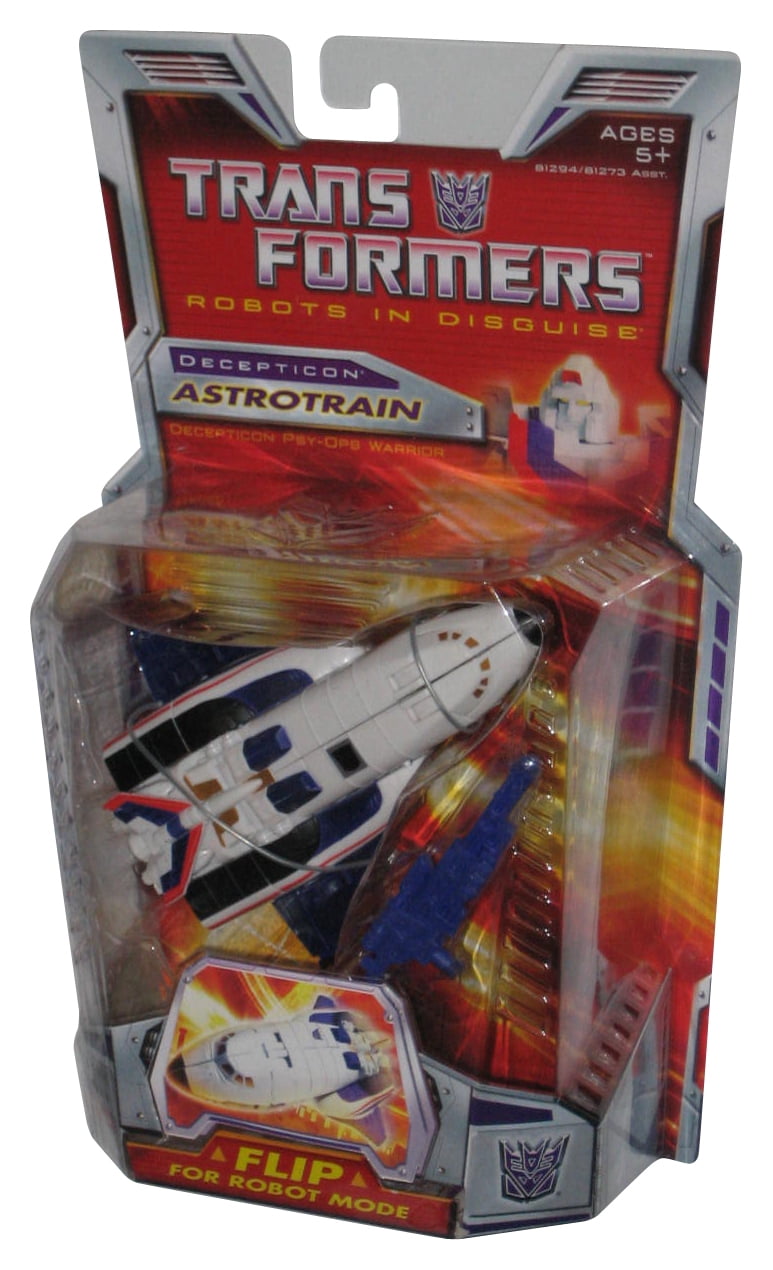 Transformers RID Astrotrain Classic Deluxe (2006) Flip Robot Mode ...