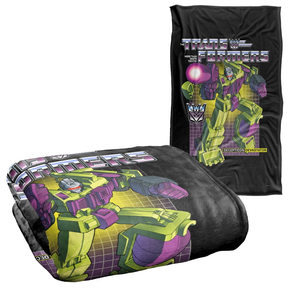 Transformers Devastator Silky Touch Super Soft Throw Blanket 36' x 58 ...