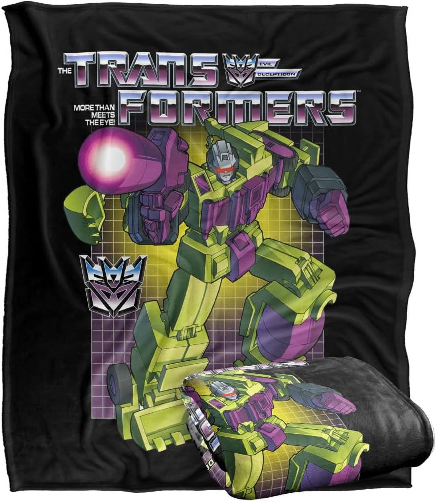 Transformers Devastator Silky Touch Super Soft Throw Blanket 50" x 60 ...