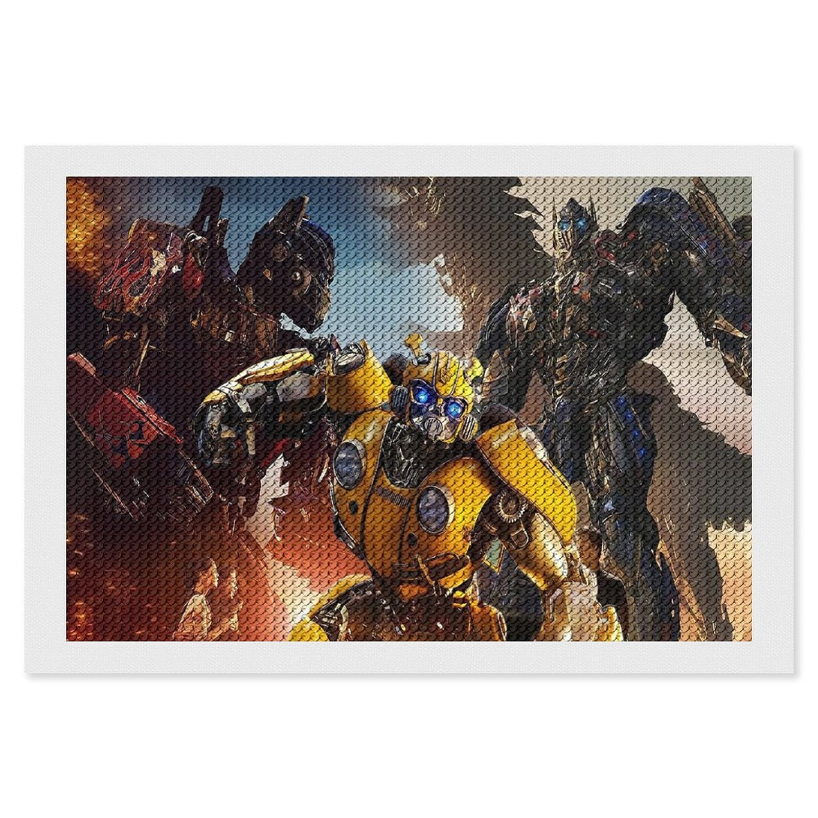 Transformers Diamond Art Kits for Adults 5D Diamond Art Kit Paint by ...