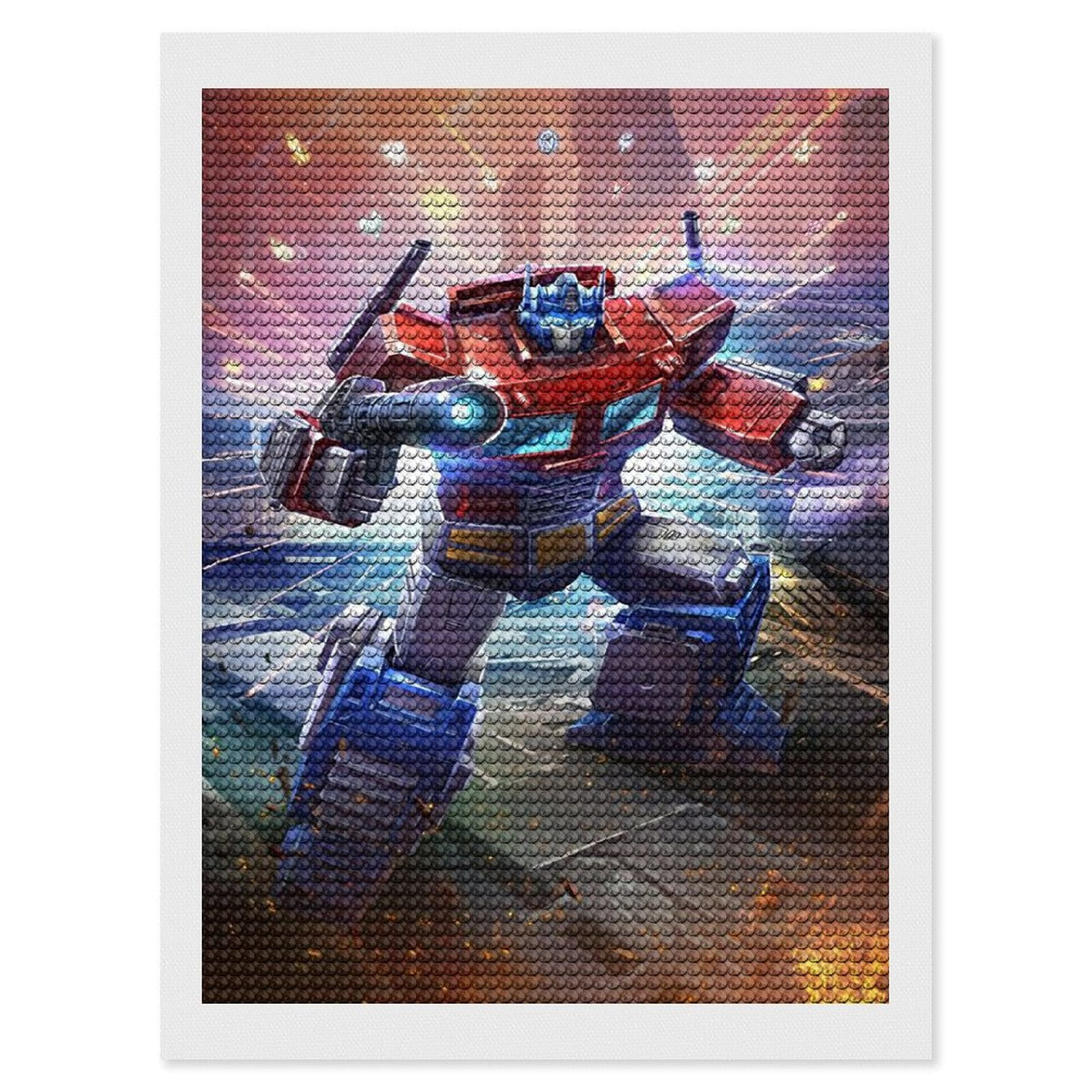 Transformers Diamond Art Kits for Adults 5D Diamond Art Kit Paint by ...