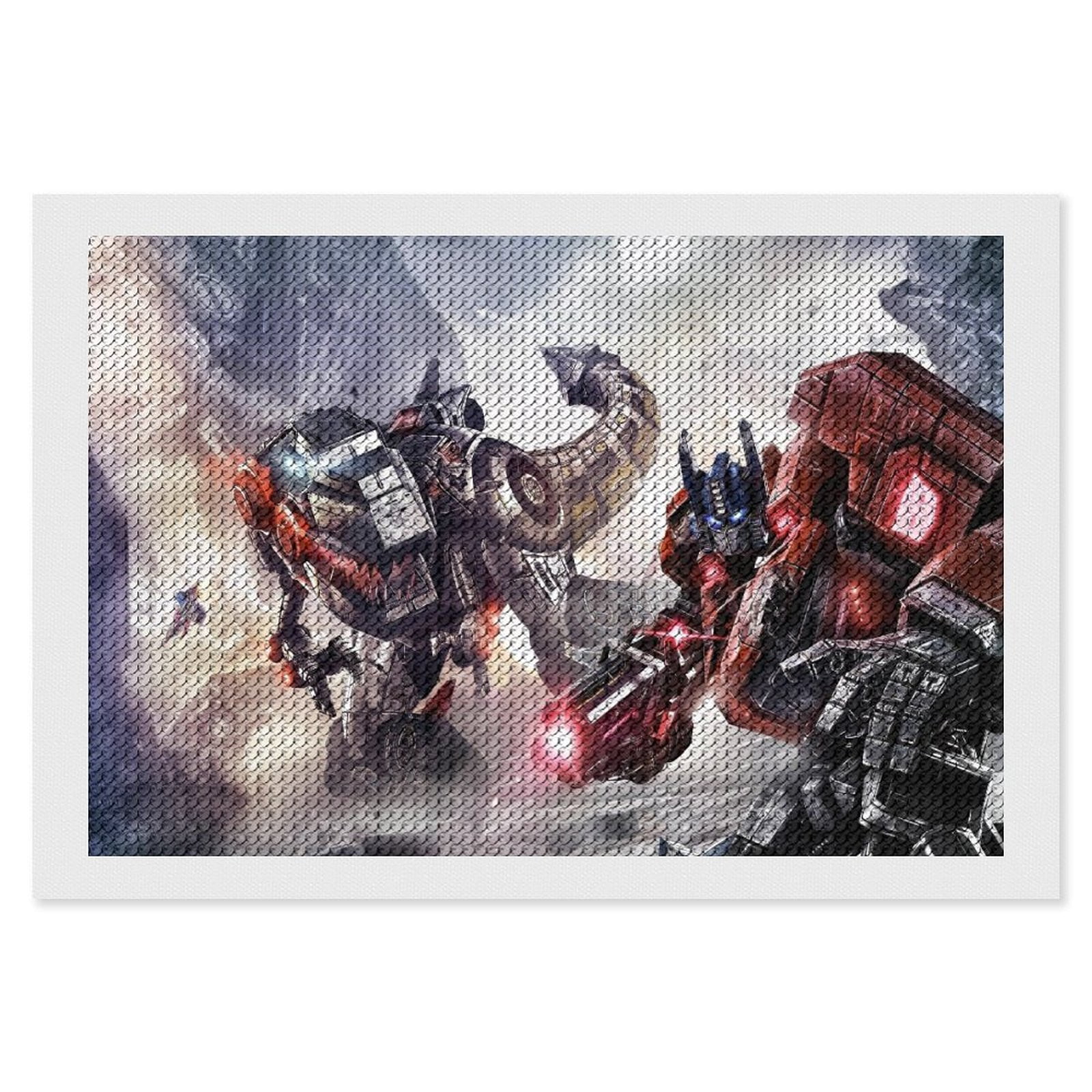 Transformers Diamond Art Kits for Adults 5D Diamond Art Kit Paint by ...