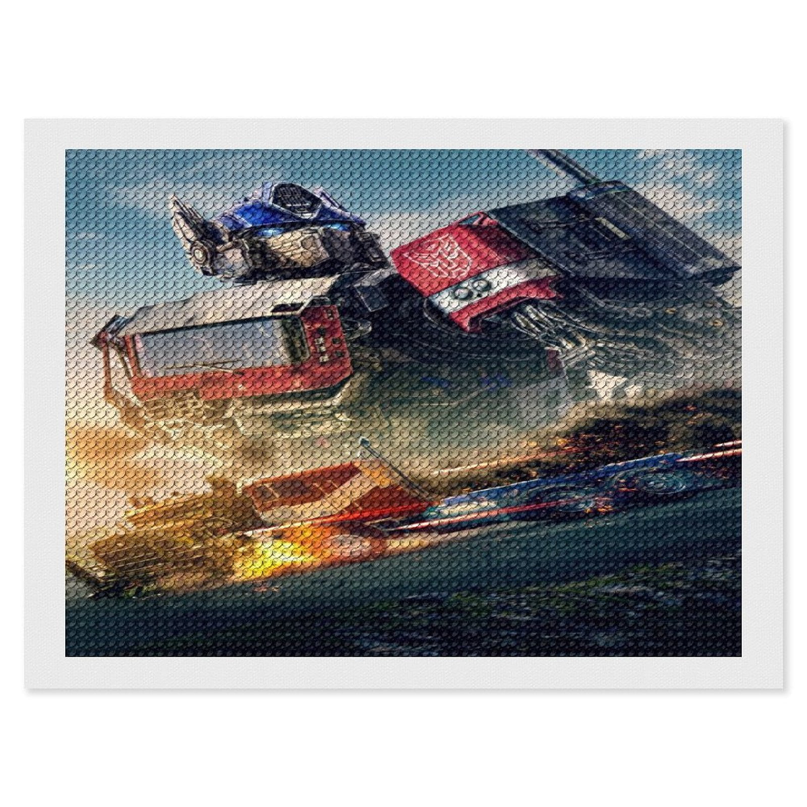 Transformers Diamond Art Kits for Adults 5D Diamond Art Kit Paint by ...