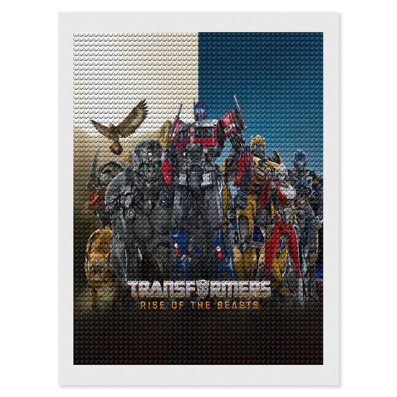 Transformers Diamond Art Kits for Adults 5D Diamond Art Kit Paint by ...