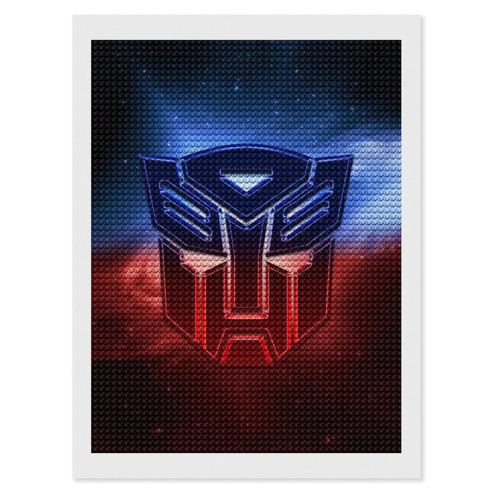 Transformers Diamond Art Kits for Adults Cartoon 5D DIY Diamond Art ...