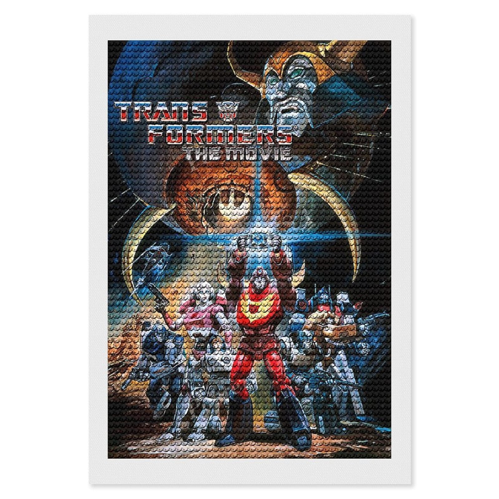 Transformers Diamond Art Kits for Adults Full Drill Diamond Arts for ...