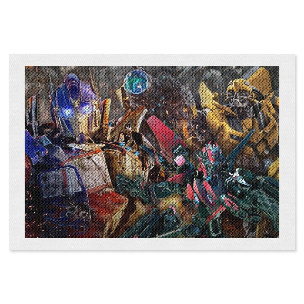 Transformers Diamond Art Kits for Adults Diamond Art Gem Art Painting ...