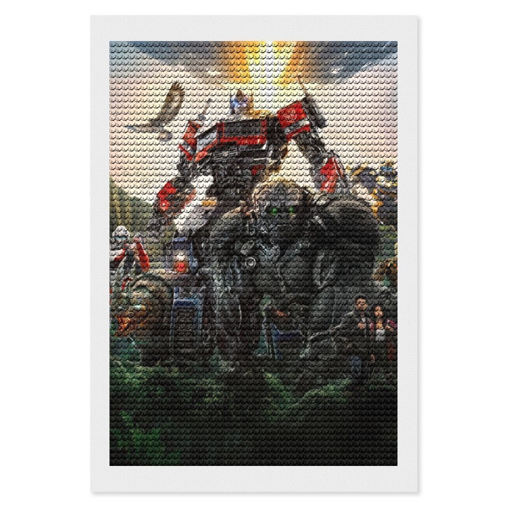 Transformers Diamond Art Kits for Adults Diamond Art Gem Art Painting ...
