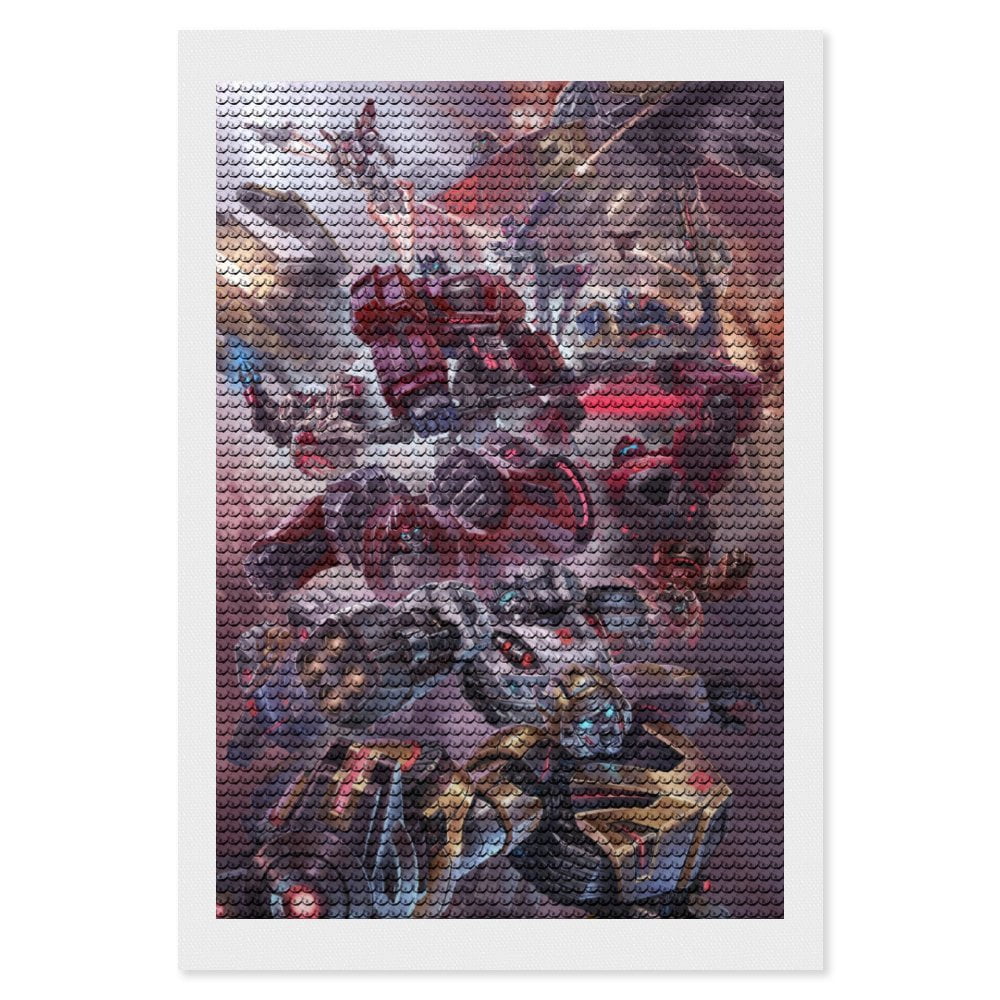 Transformers Diamond Art Kits for Adults Diamond Art Gem Art Painting ...
