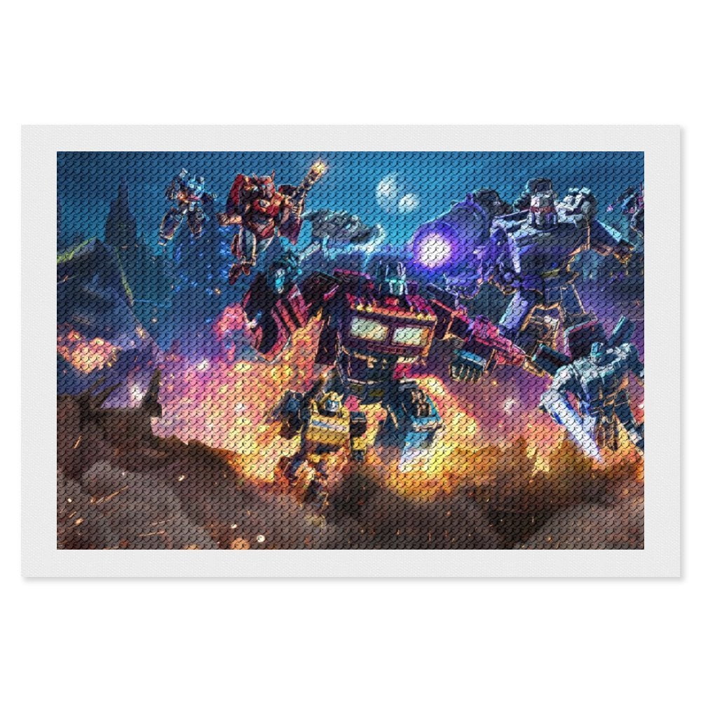 Transformers Diamond Art Kits for Adults Diamond Art Gem Art Painting ...