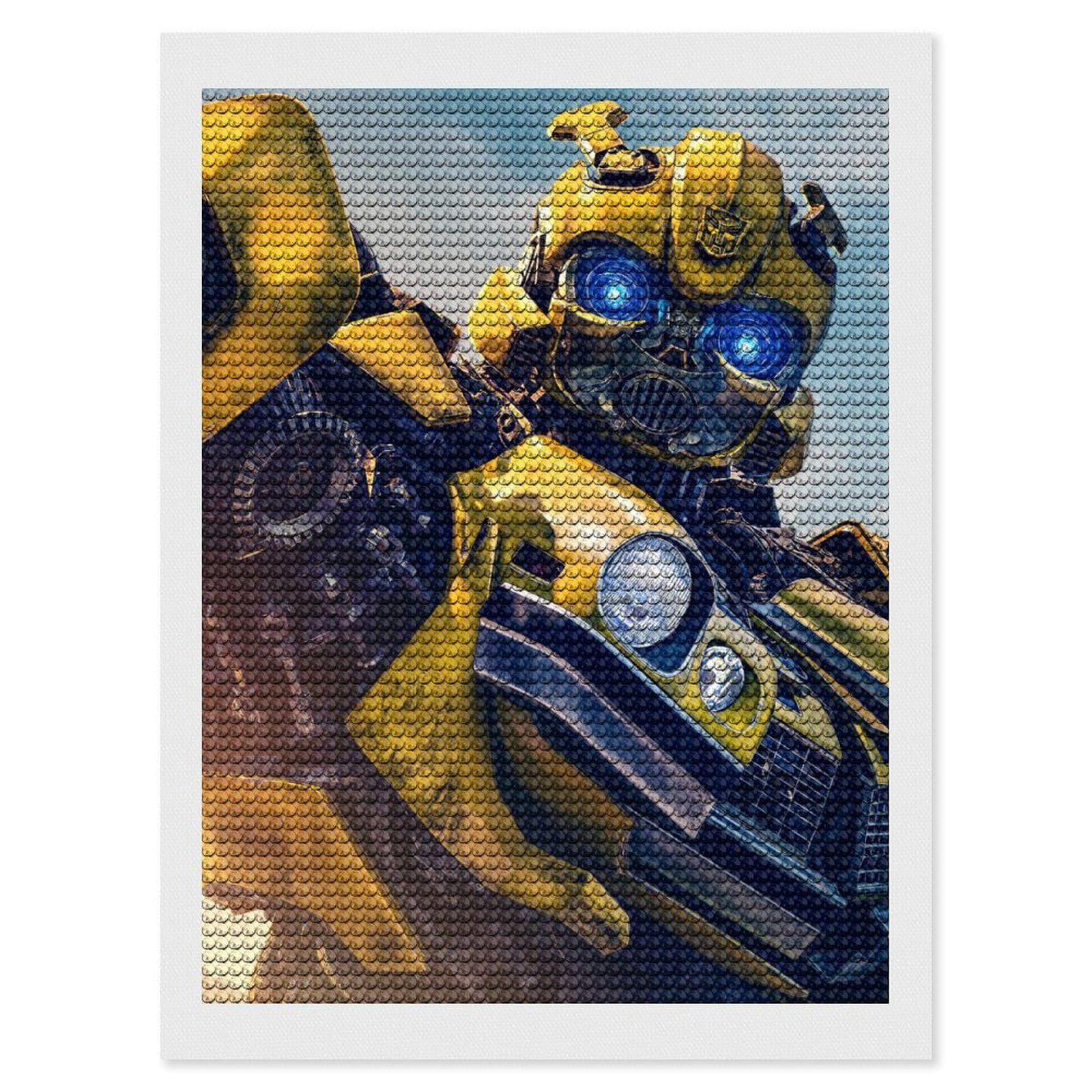 Transformers Diamond Art Painting Kits for Adults, 5D Diamond Art Full ...