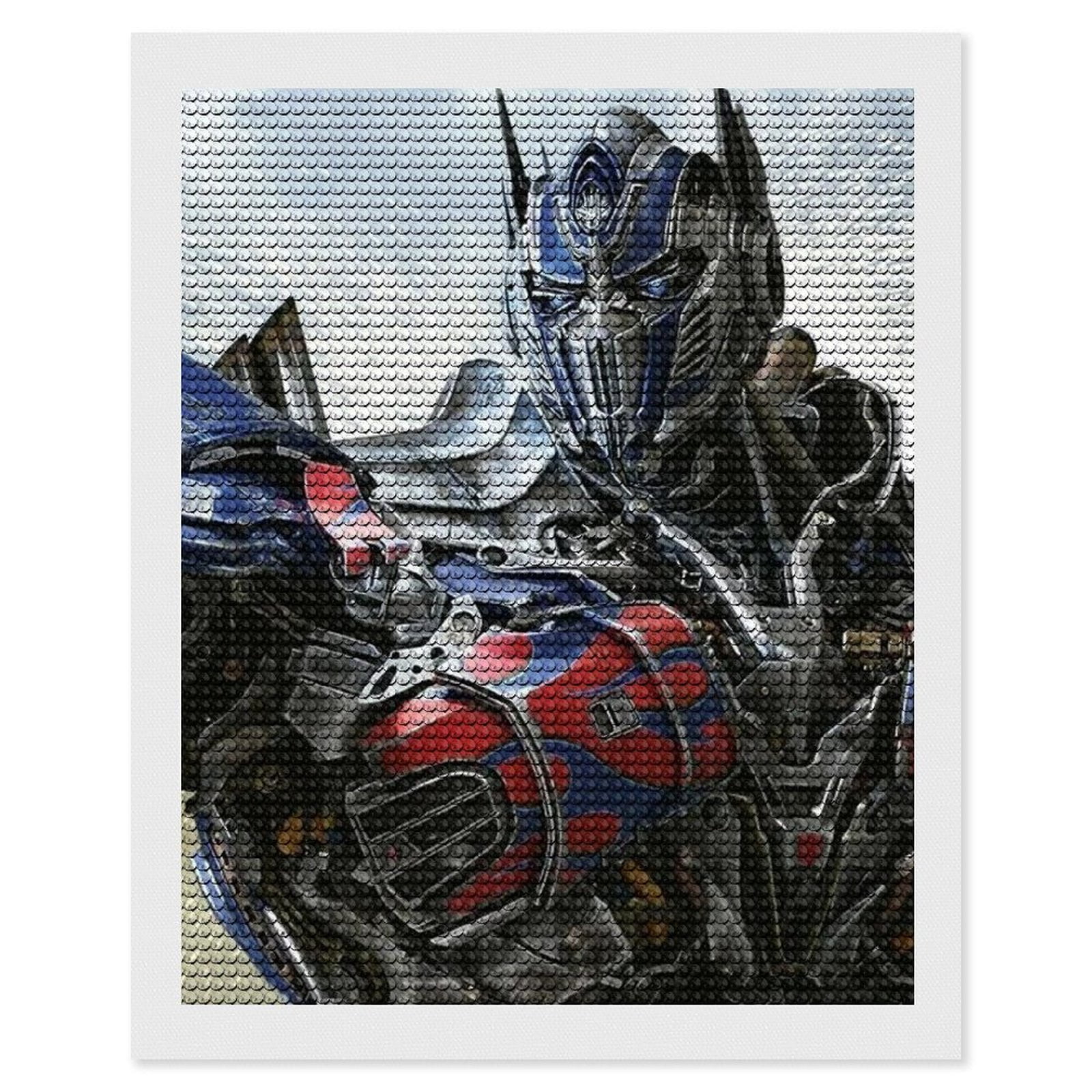 Transformers Diamond Art Painting Kits for Adults, 5D Diamond Art Full ...
