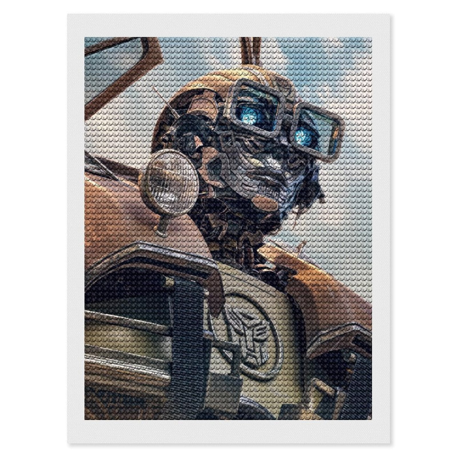 Transformers Diamond Art Painting Kits for Adults, 5D Diamond Art Full ...