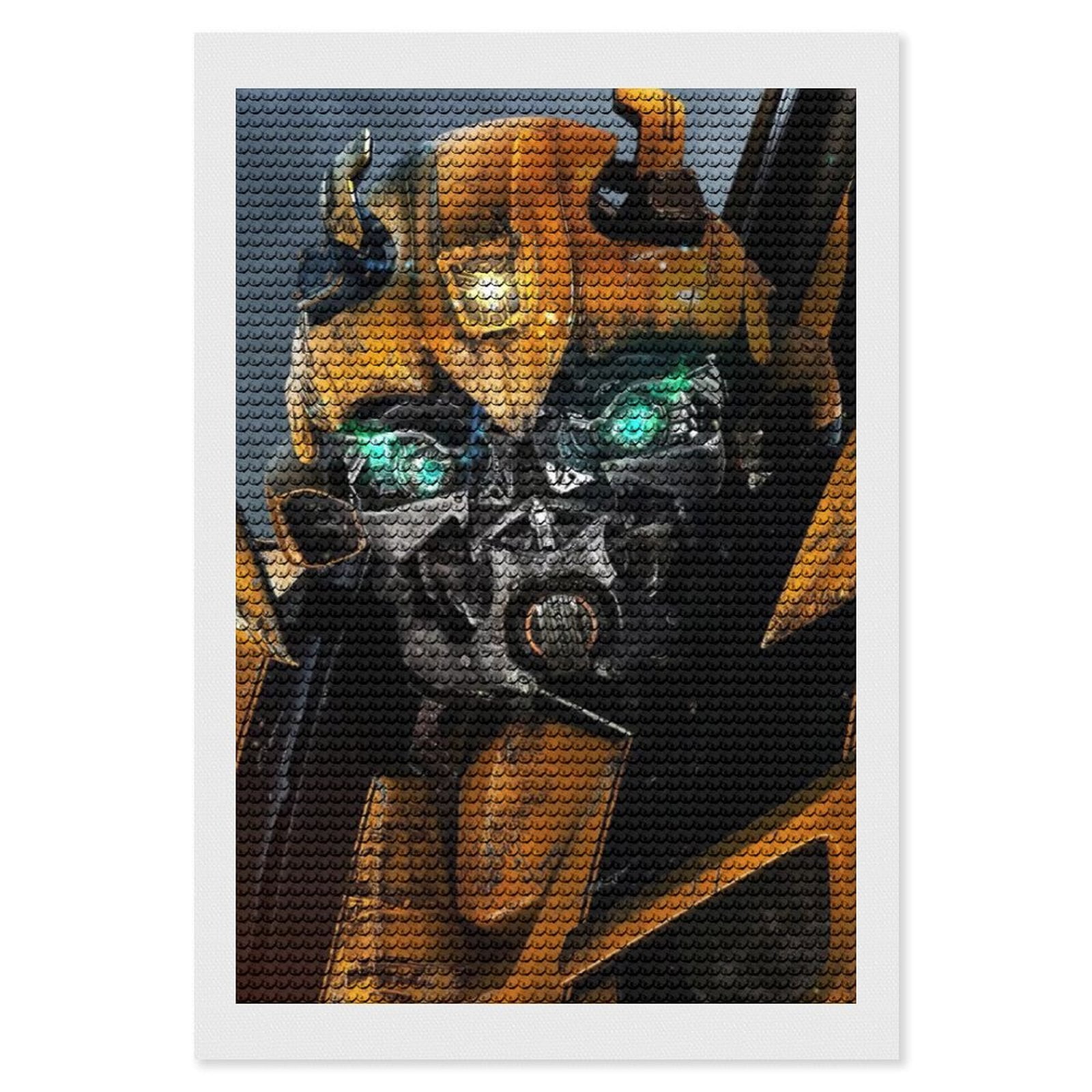 Transformers Diamond Art Painting Kits for Adults, 5D Diamond Art Full ...