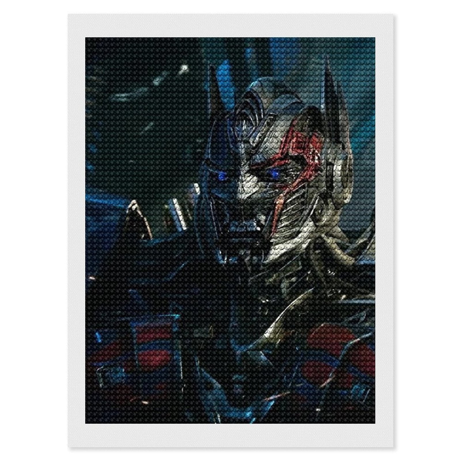 Transformers Diamond Art Painting Kits for Adults, 5D Diamond Art Full ...