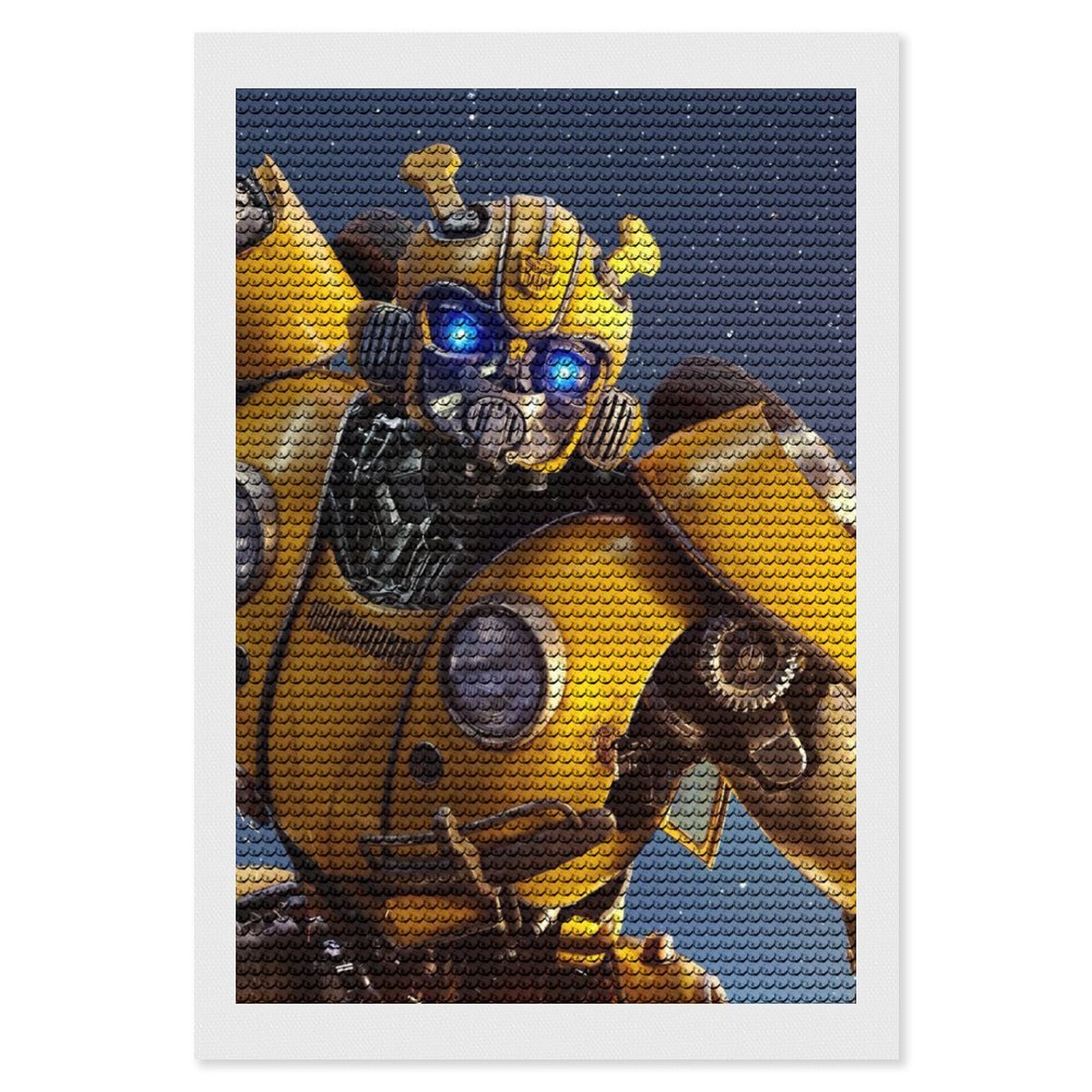 Transformers Diamond Art Painting Kits for Adults, 5D Diamond Art Full ...