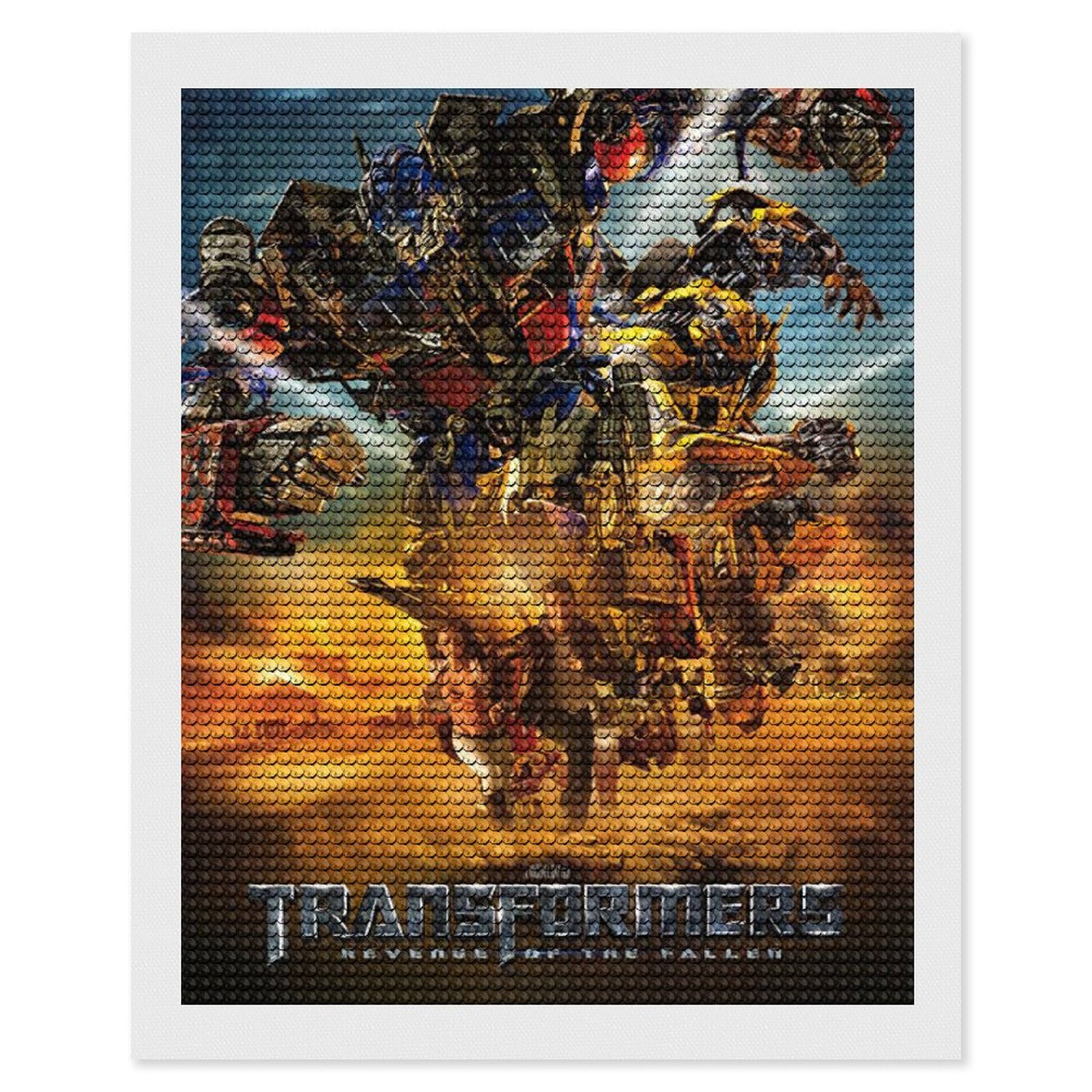 Transformers Diamond Art Painting Kits for Adults, 5D Diamond Art Full ...