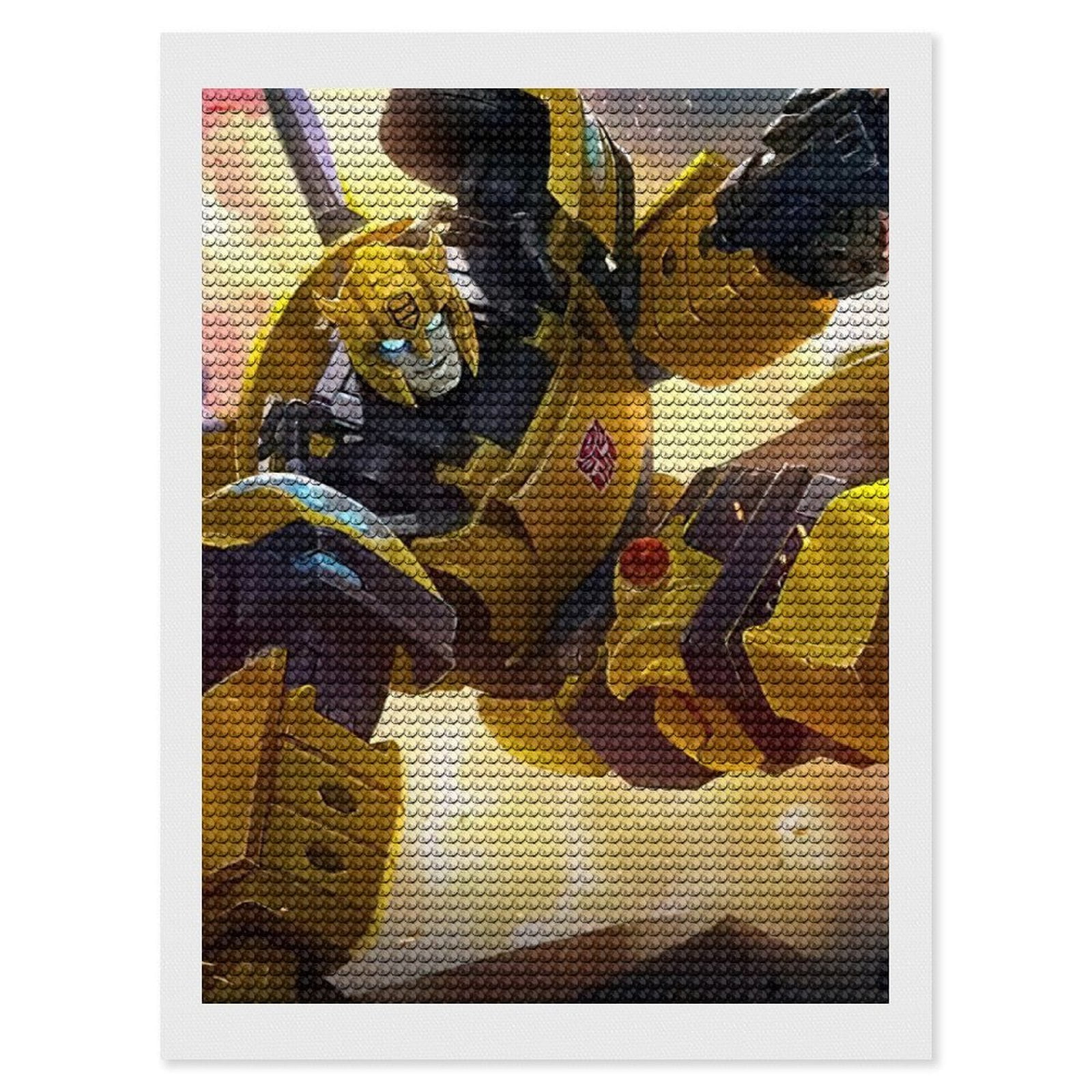 Transformers Diamond Art Painting Kits for Adults, 5D Diamond Art Full ...