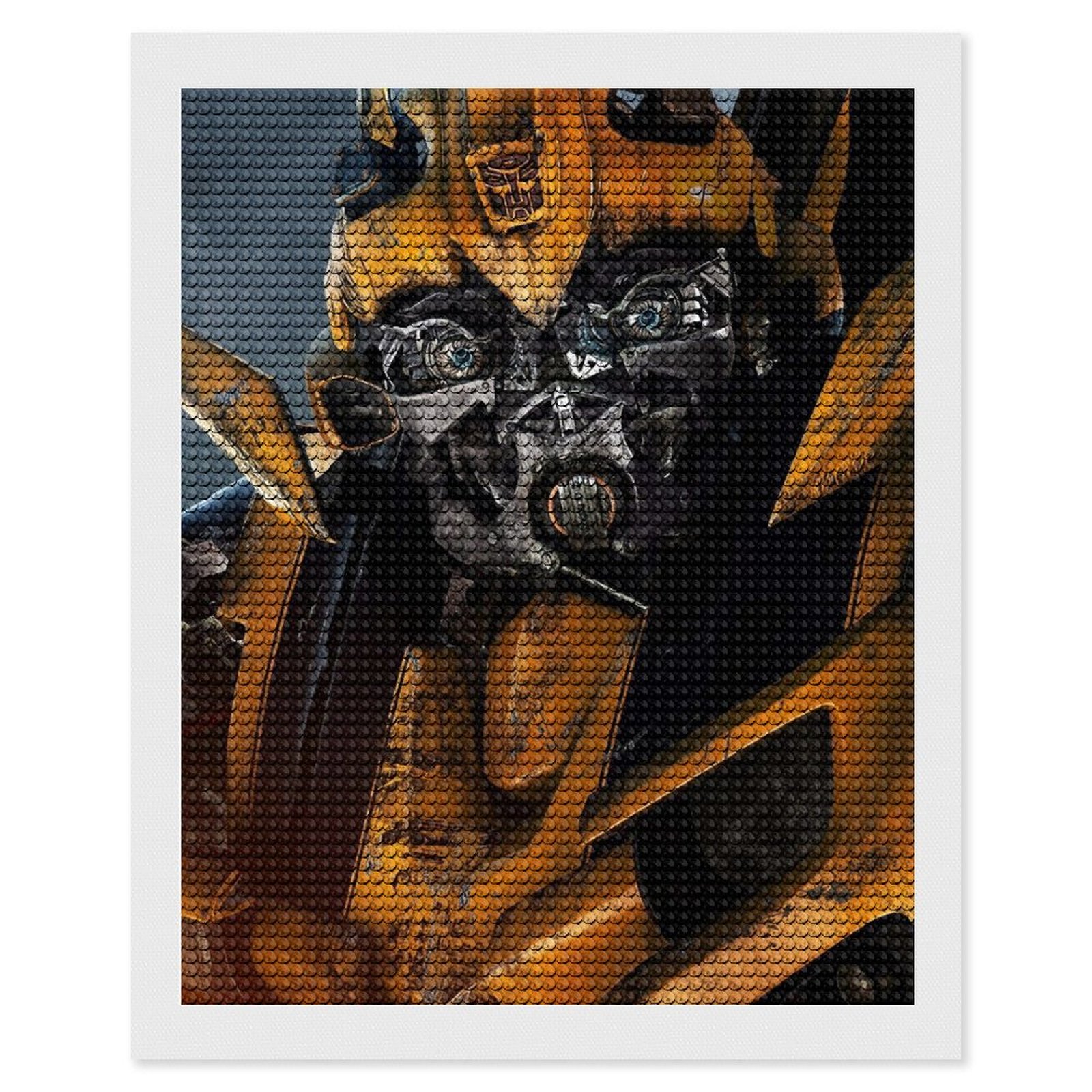 Transformers Diamond Art Painting Kits for Adults, 5D Diamond Art Full ...