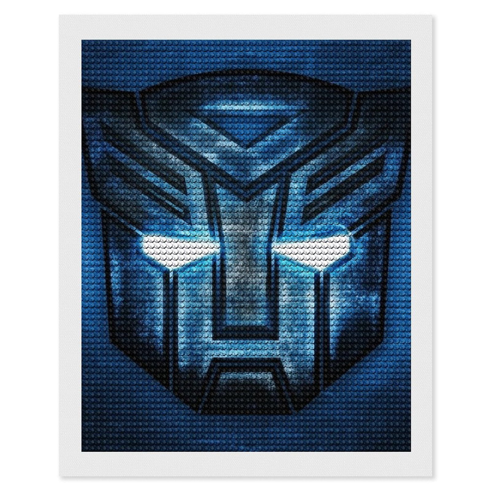 Transformers Diamond Art Painting Kits for Adults, 5D Diamond Art Full ...
