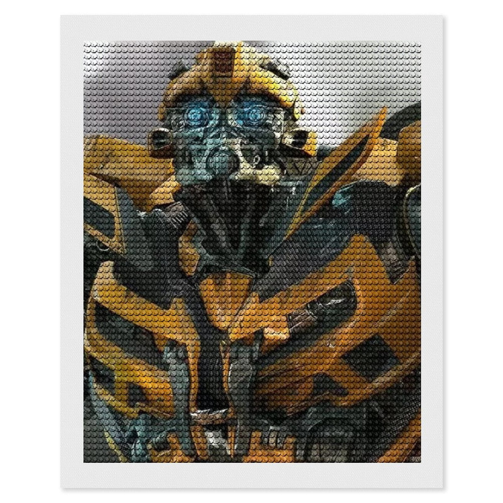 Transformers Diamond Art Painting Kits for Adults, 5D Diamond Art Full ...