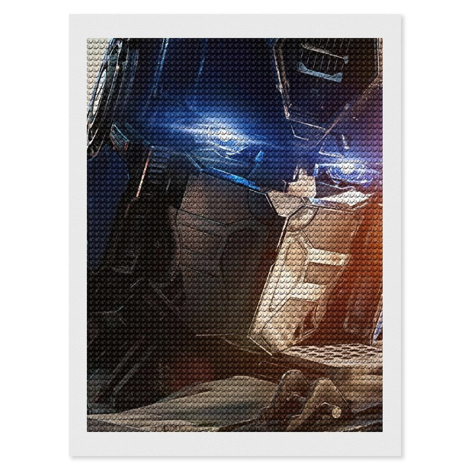 Transformers Diamond Art Painting Kits for Adults, 5D Diamond Art Full ...
