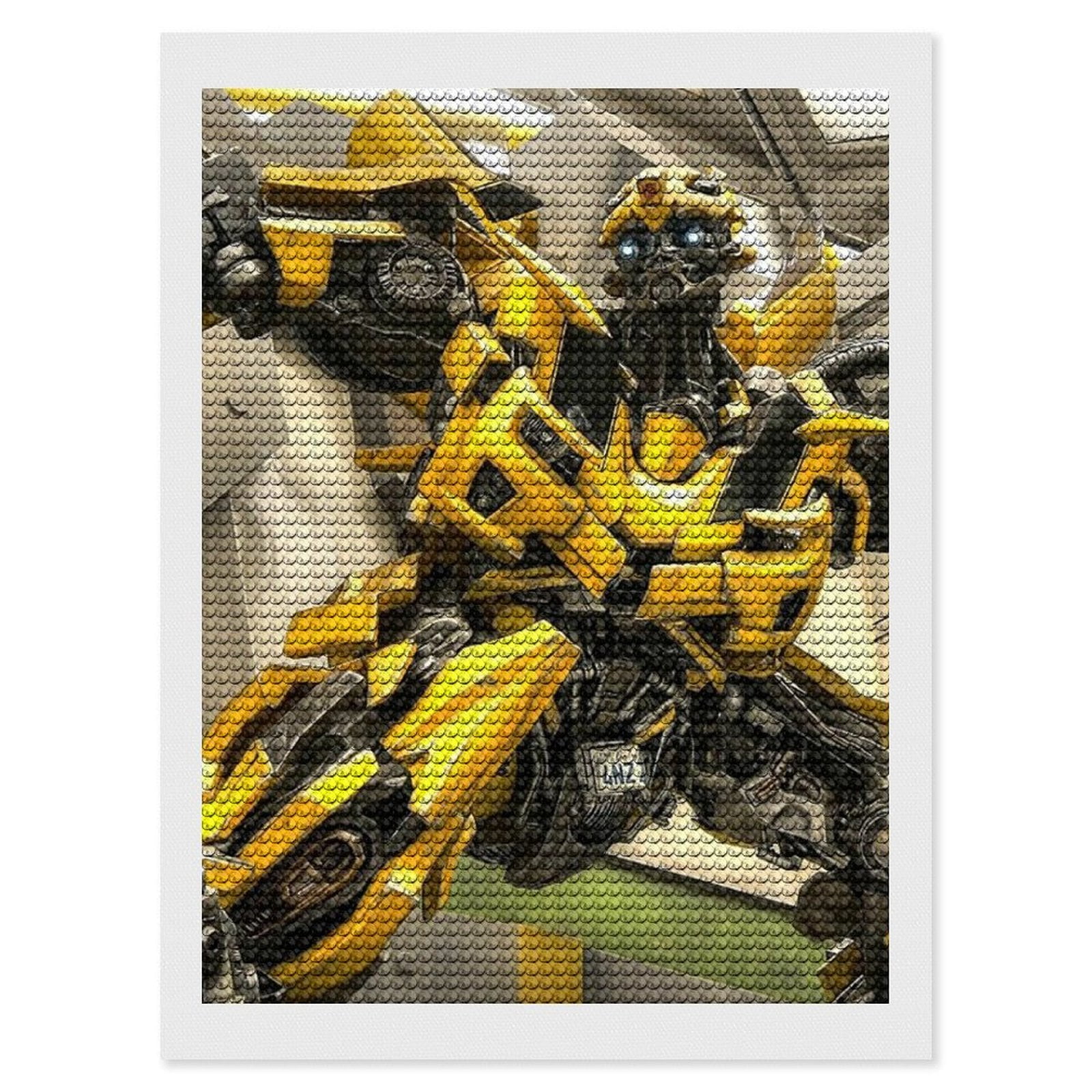 Transformers Diamond Art Painting Kits for Adults, 5D Diamond Art Full ...