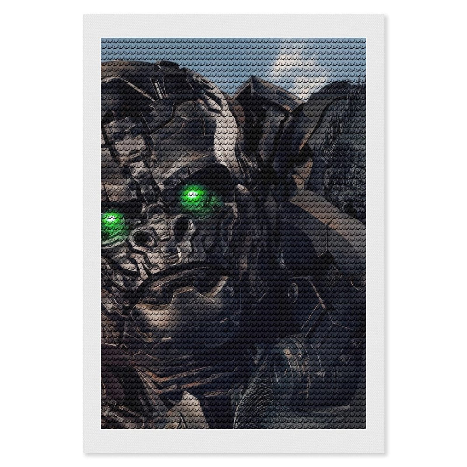 Transformers Diamond Art Painting Kits for Adults, 5D Diamond Art Full ...