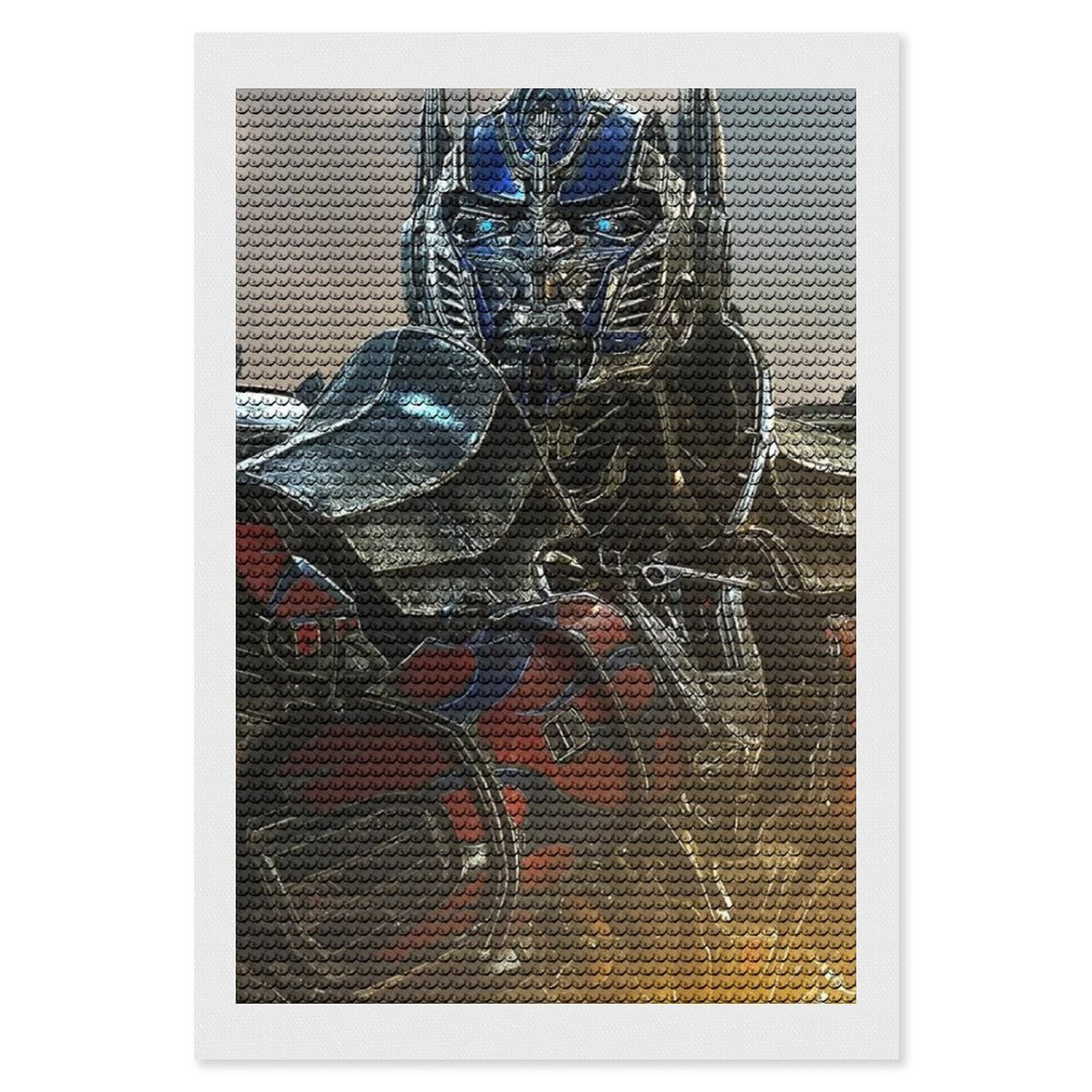 Transformers Diamond Art Painting Kits for Adults, 5D Diamond Art Full ...