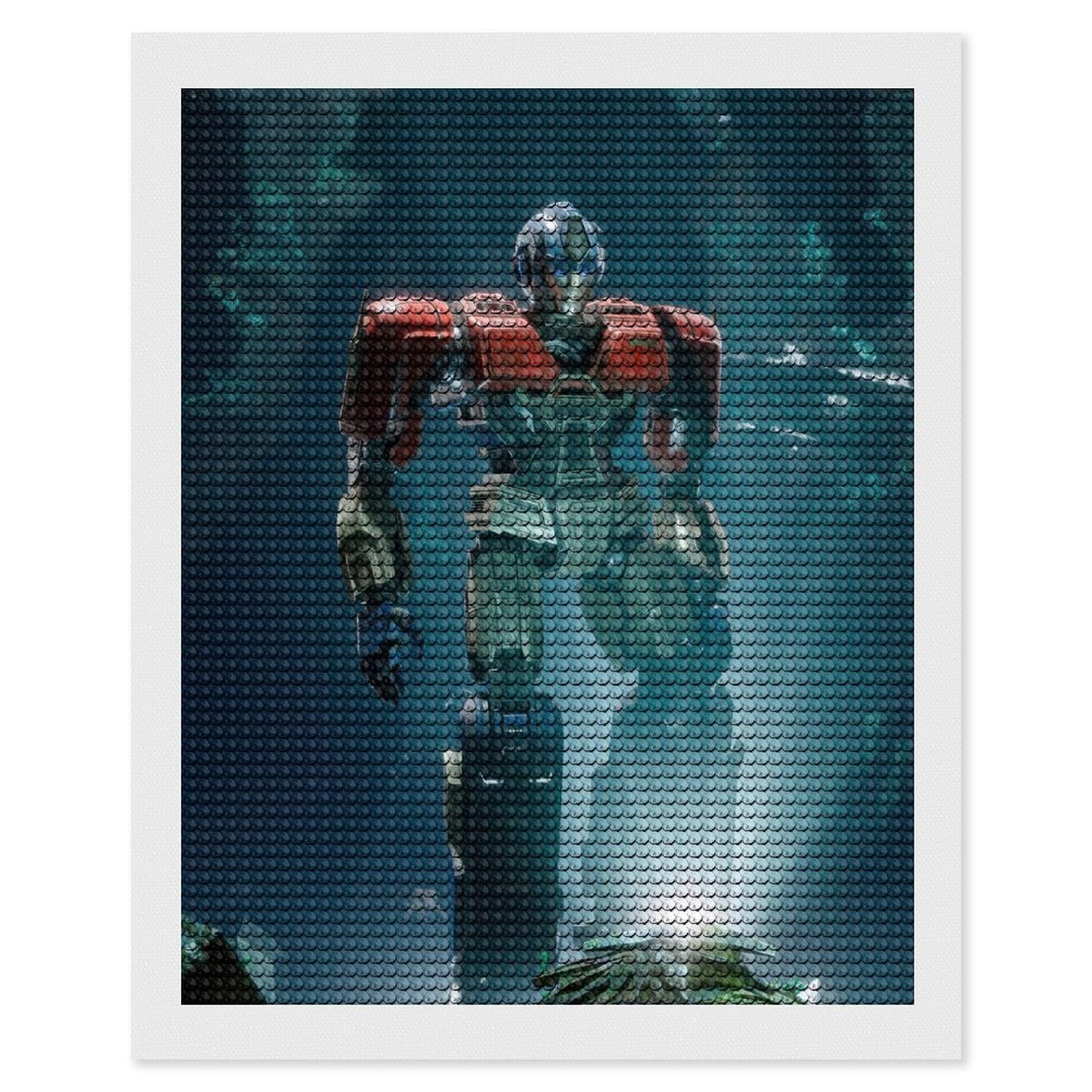Transformers Diamond Art Painting Kits for Adults, 5D Diamond Art Full ...