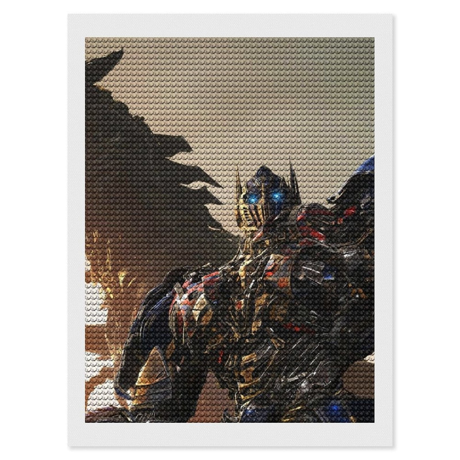 Transformers Diamond Art Painting Kits for Adults, 5D Diamond Art Full ...