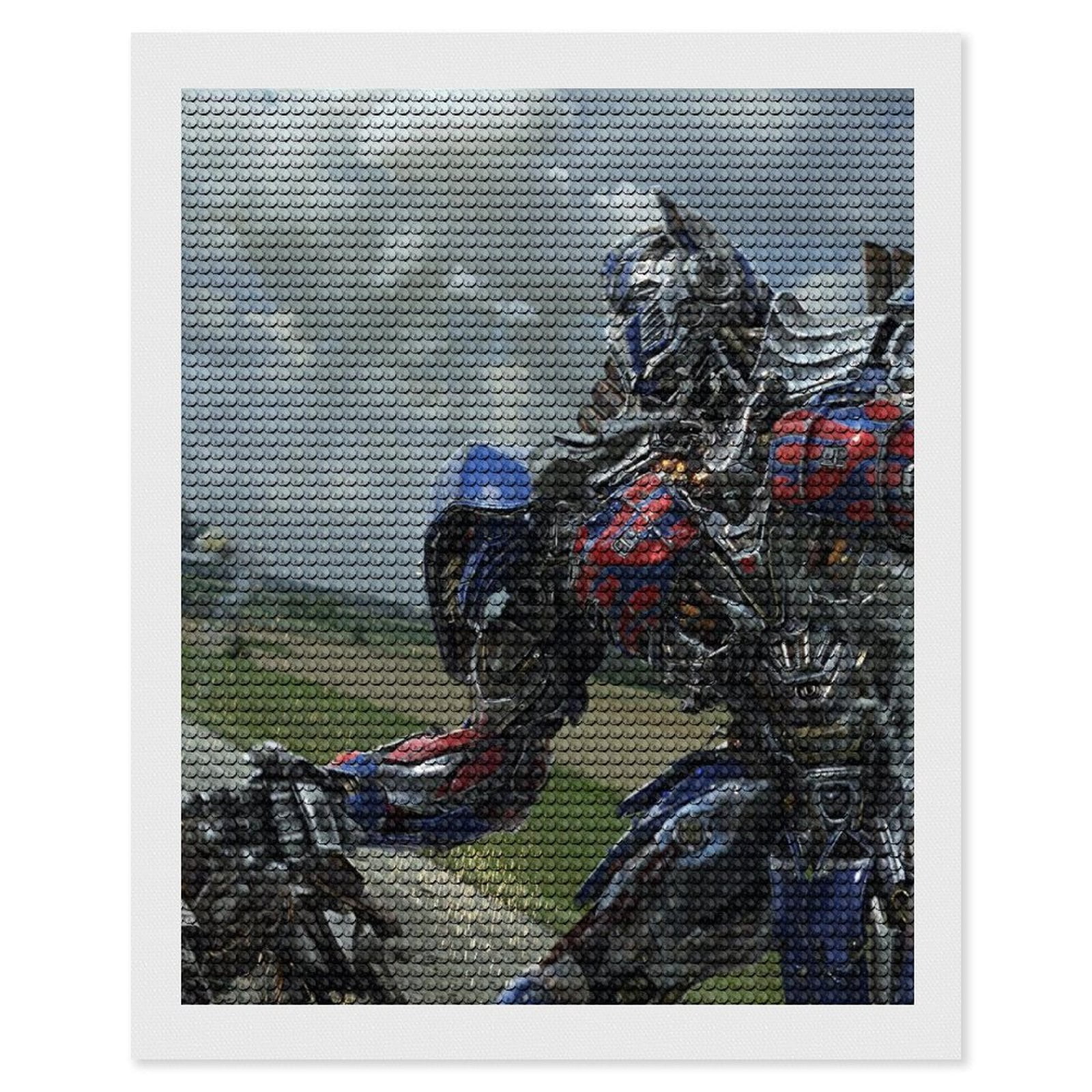 Transformers Diamond Art Painting Kits for Adults, 5D Diamond Art Full ...