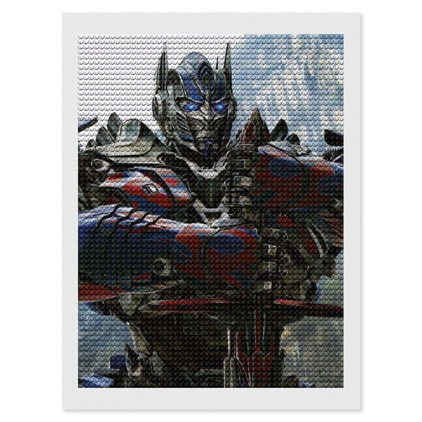 Transformers Diamond Art Painting Kits for Adults, 5D Diamond Art Full ...
