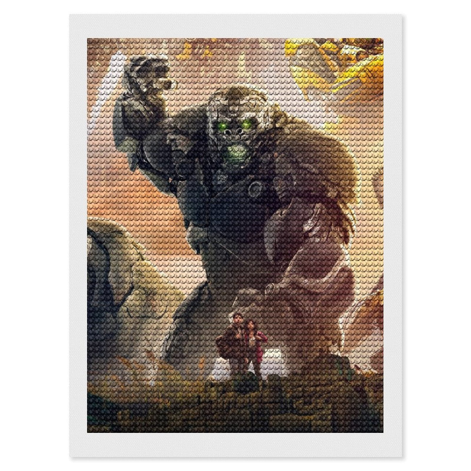 Transformers Diamond Art Painting Kits for Adults, 5D Diamond Art Full ...