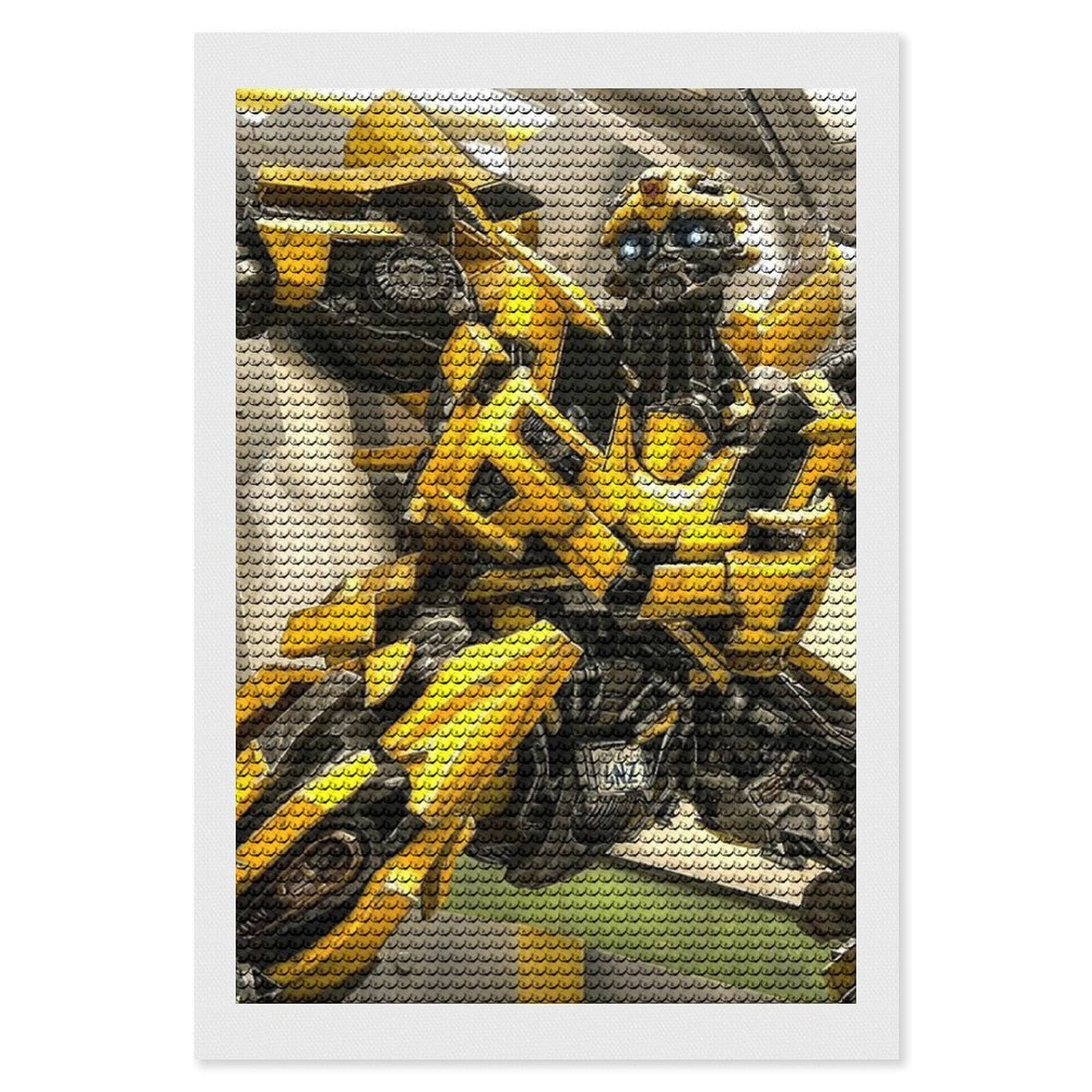 Transformers Diamond Art Painting Kits for Adults, 5D Diamond Art Full ...