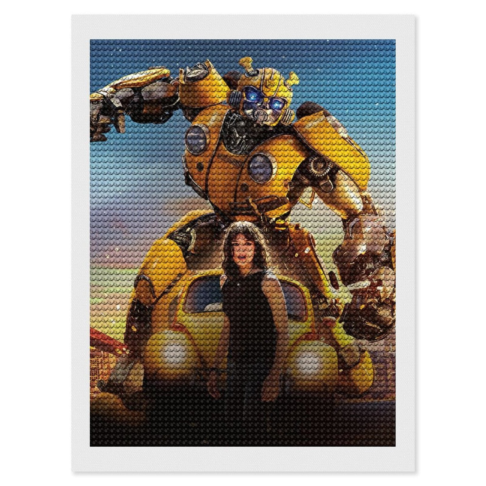 Transformers Diamond Art Painting Kits for Adults, 5D Diamond Art Full ...