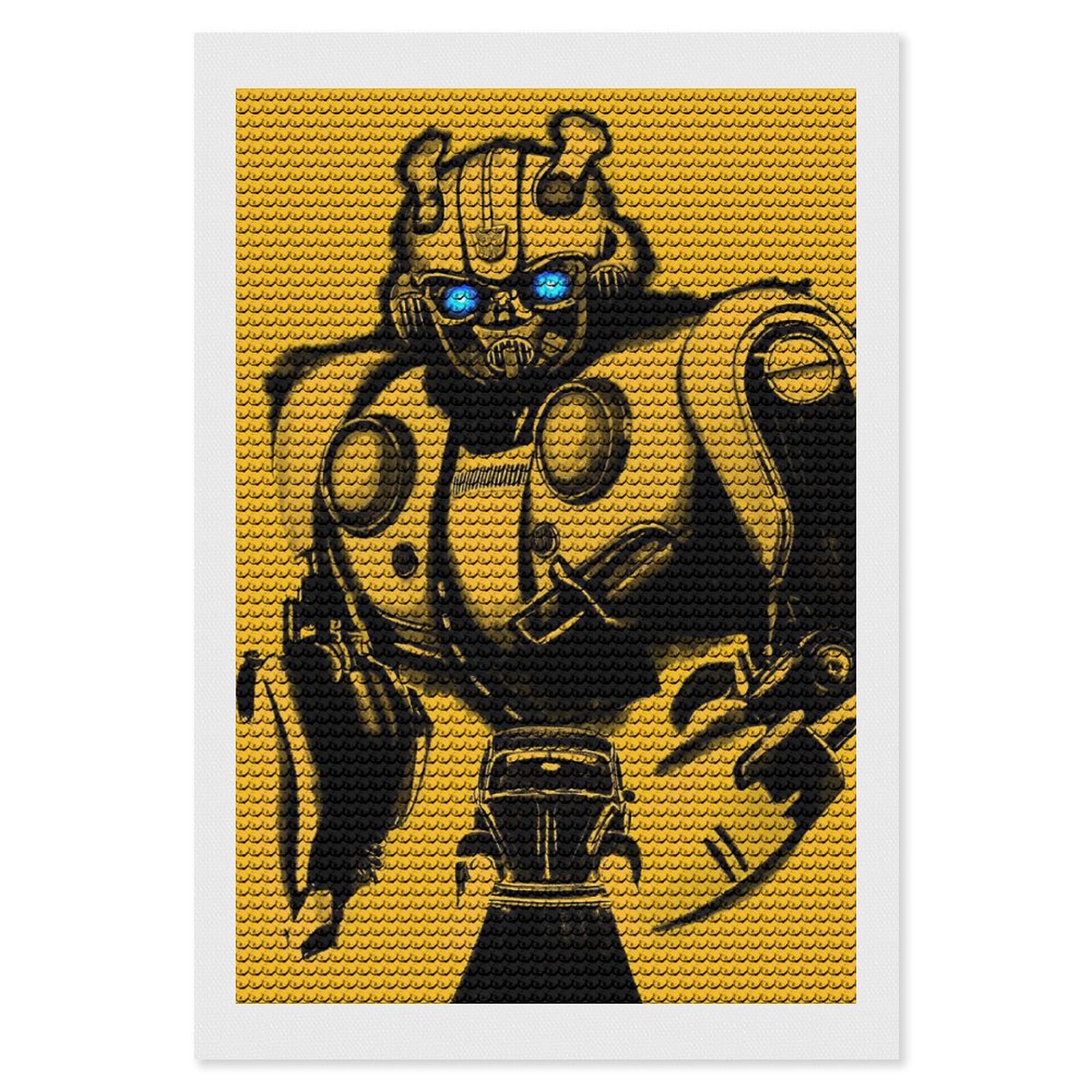 Transformers Diamond Art Painting Kits for Adults, 5D Diamond Art Full ...