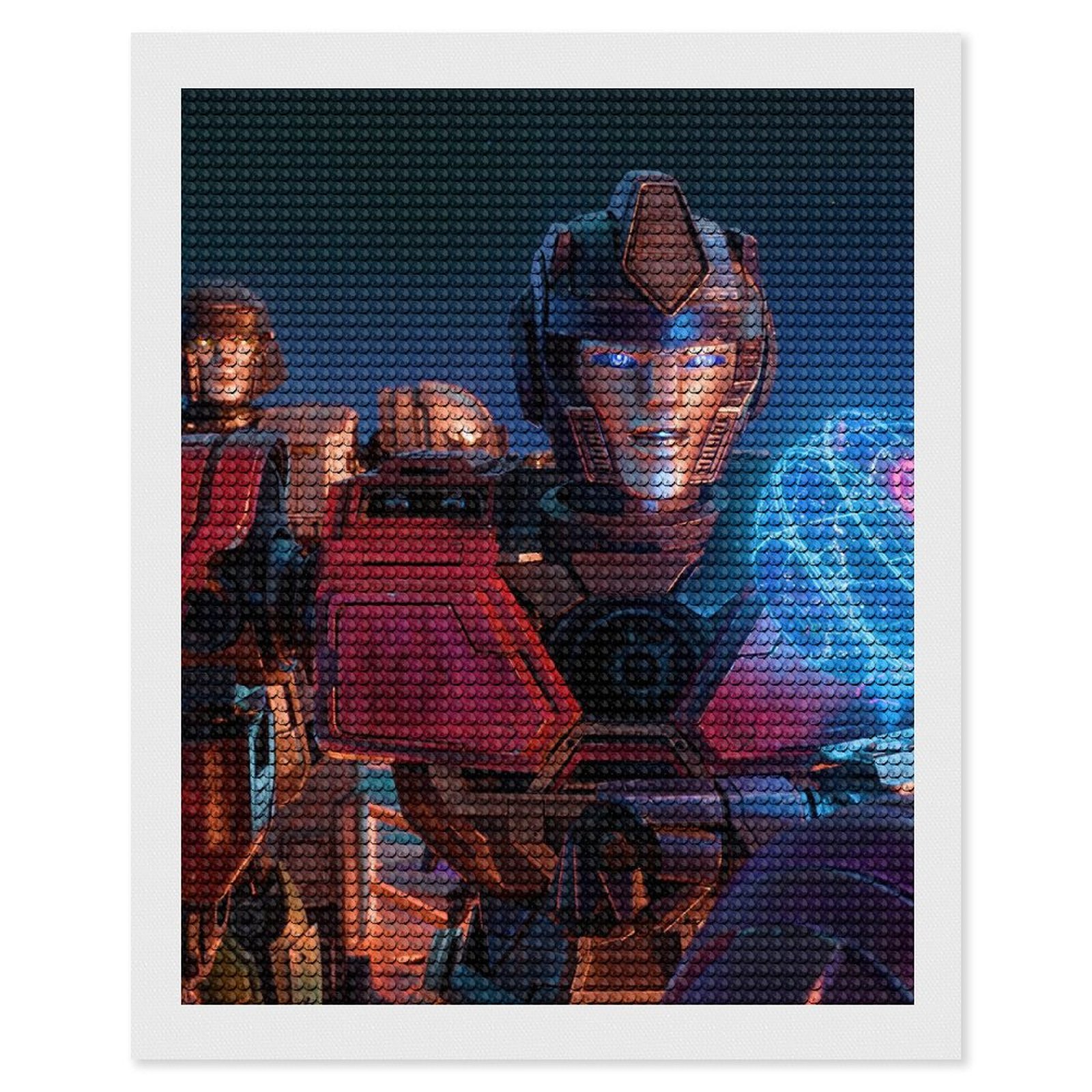 Transformers Diamond Art Painting Kits for Adults, 5D Diamond Art Full ...
