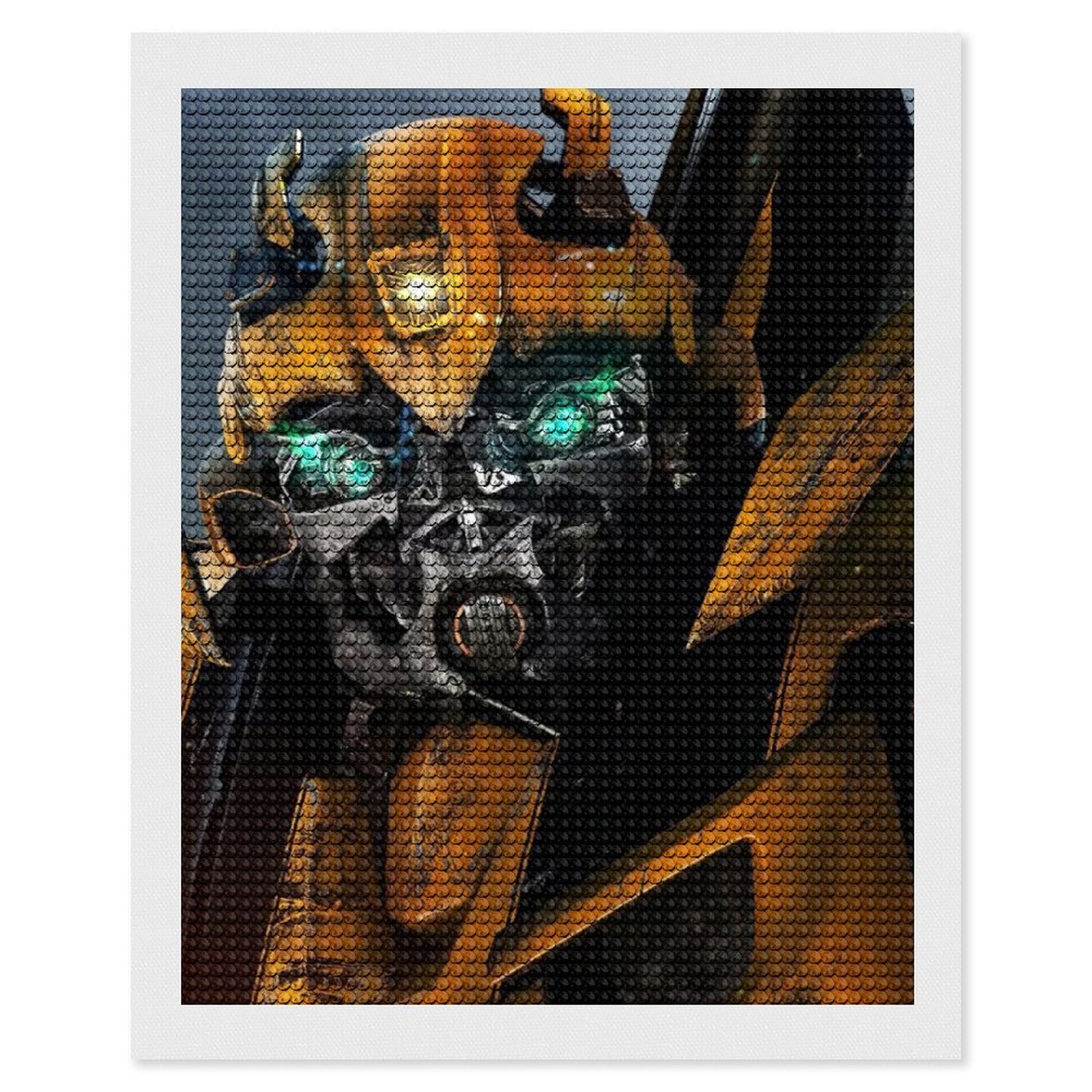 Transformers Diamond Art Painting Kits for Adults, 5D Diamond Art Full ...